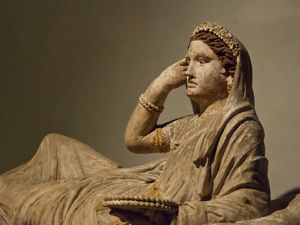 Etruscan Sculpture Woman