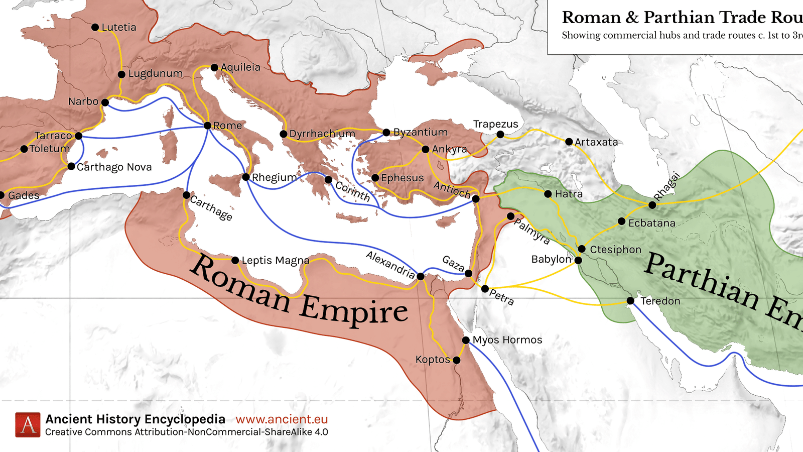 Classical Rome Maps Trade