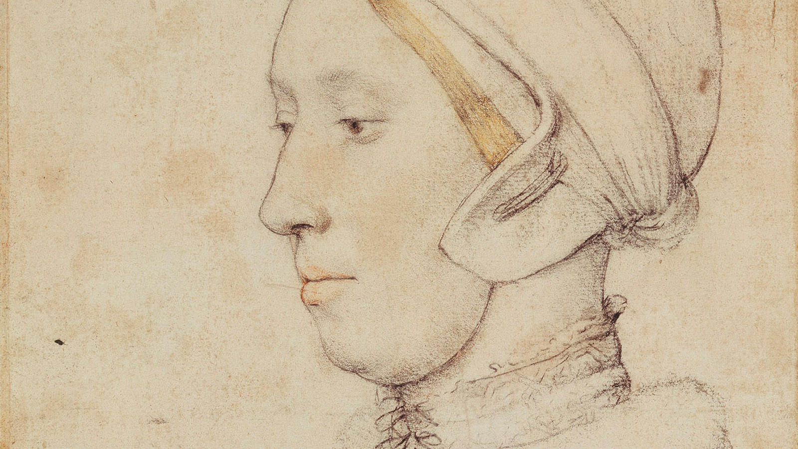 Anne Of Cleves Holbein Sketch