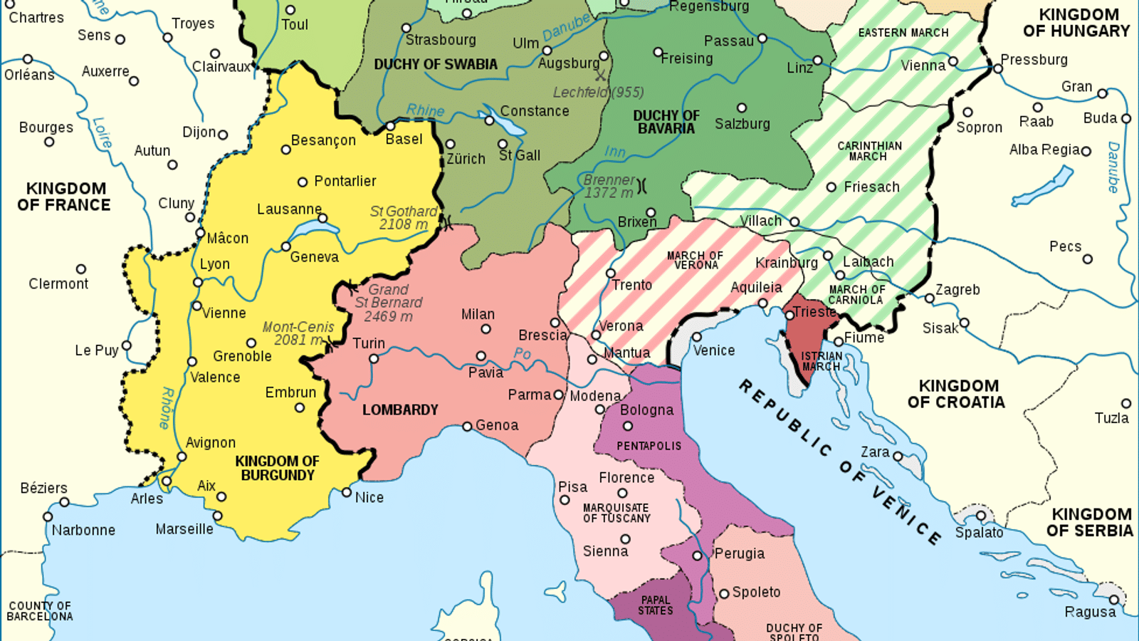 13th Century Holy Roman Empire In