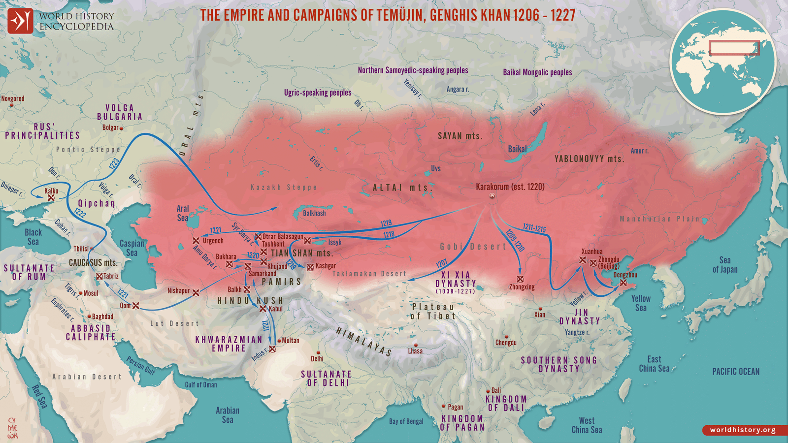 Mongol Empire Expansion Map AHC – Expanded Mongol Empire Lasts Until