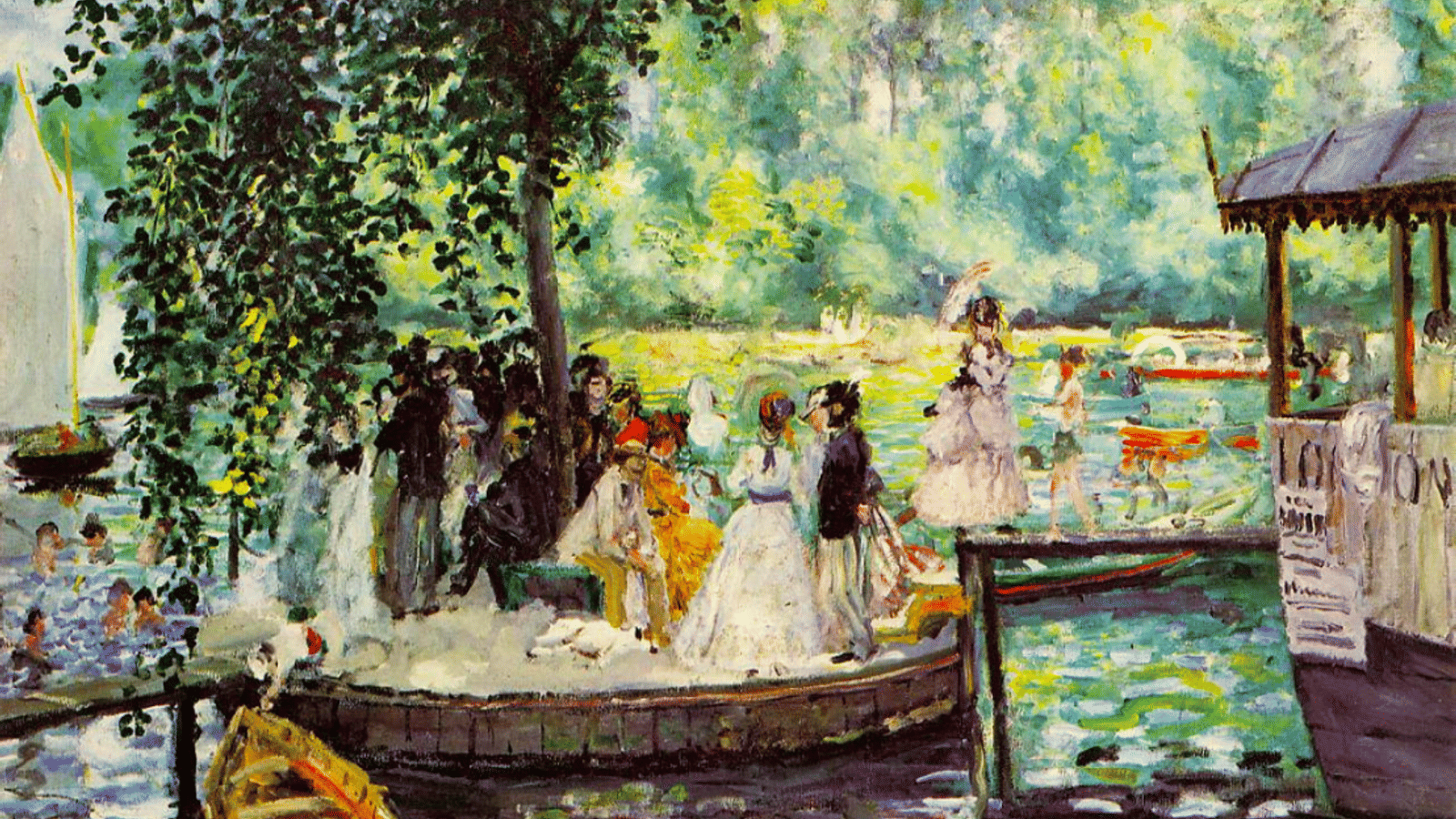 La Grenouillere Renoir Monet 18 Impressionist Artworks That Capture