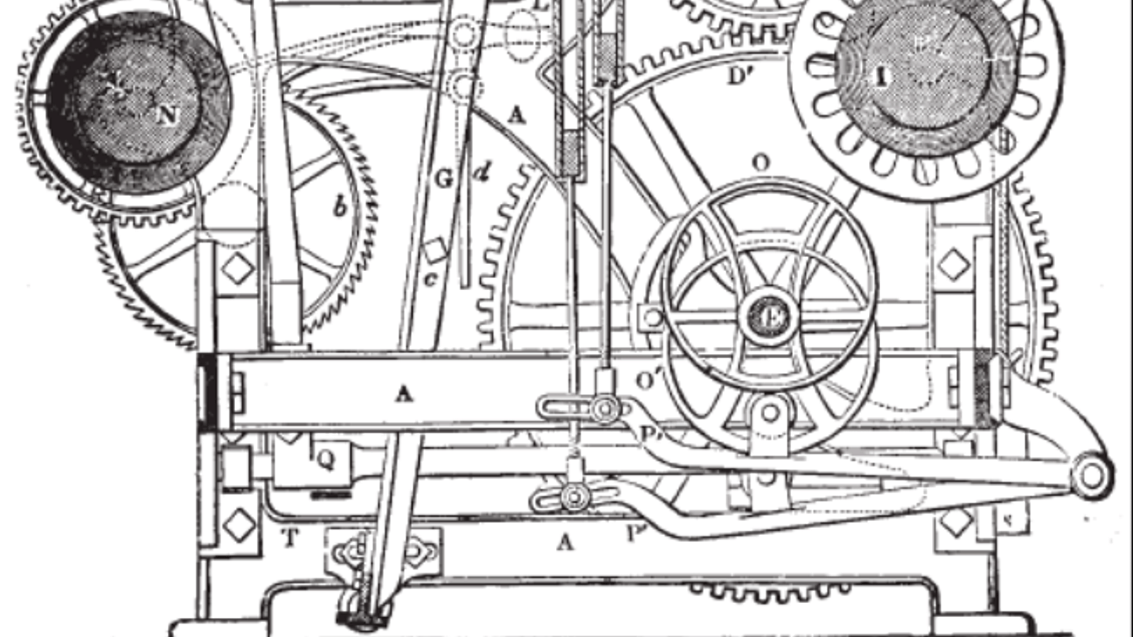 Power Loom Industrial Revolution Diagram