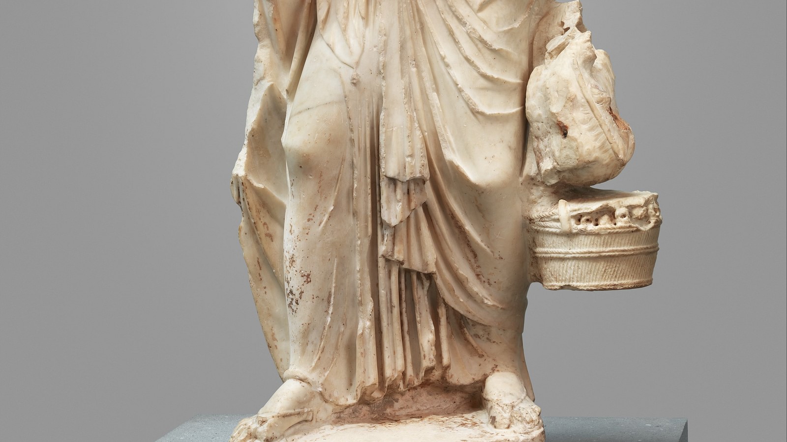 Old Woman Greek Sculpture