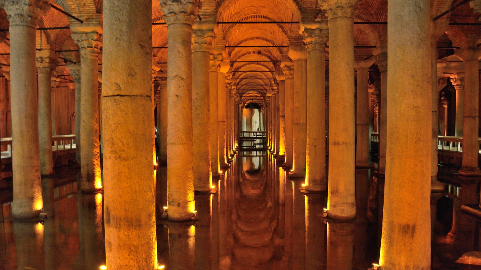Basilica Cistern Map