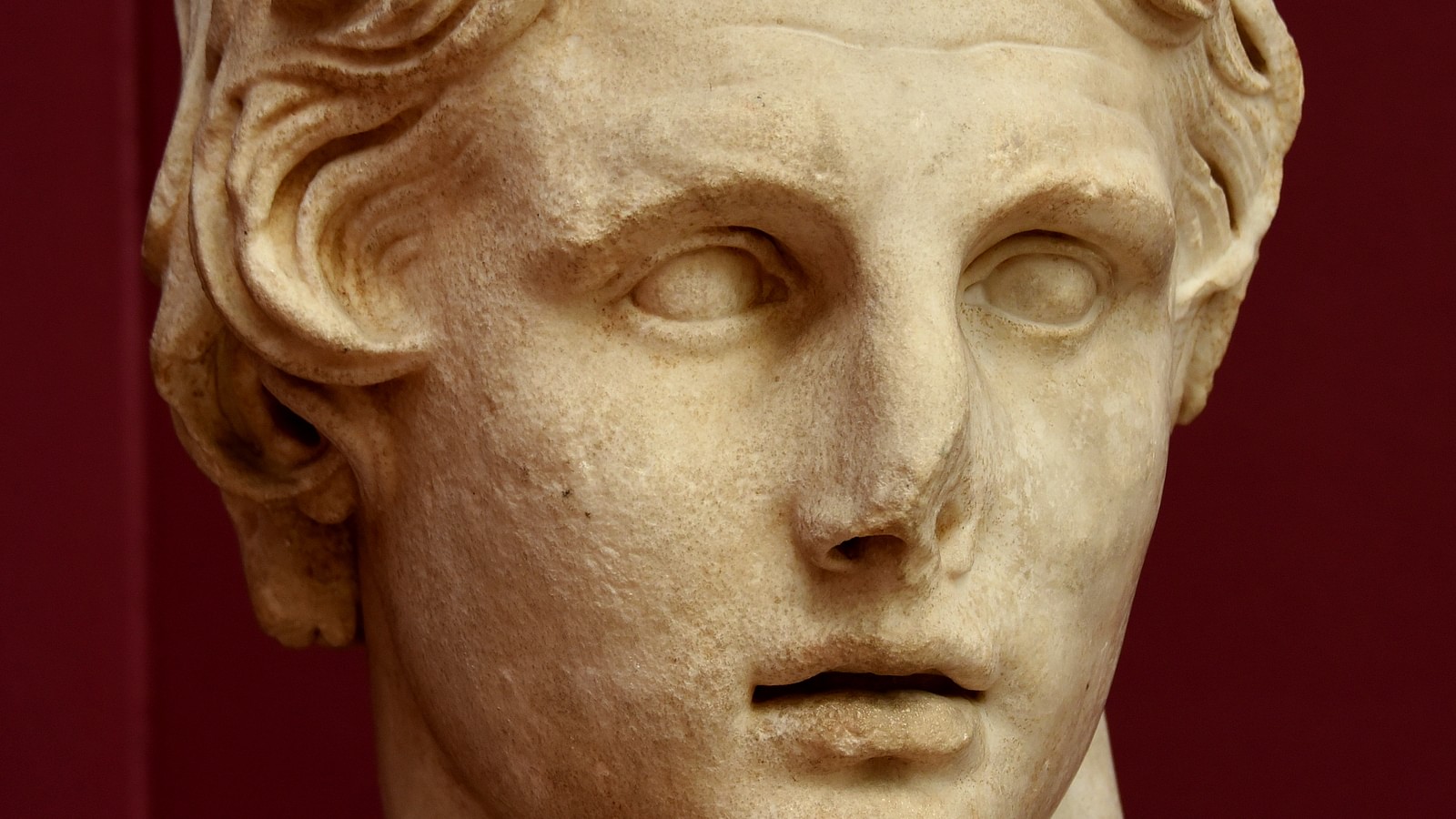 Head Of Alexander The Great Marble Heads Of Alexander The Great