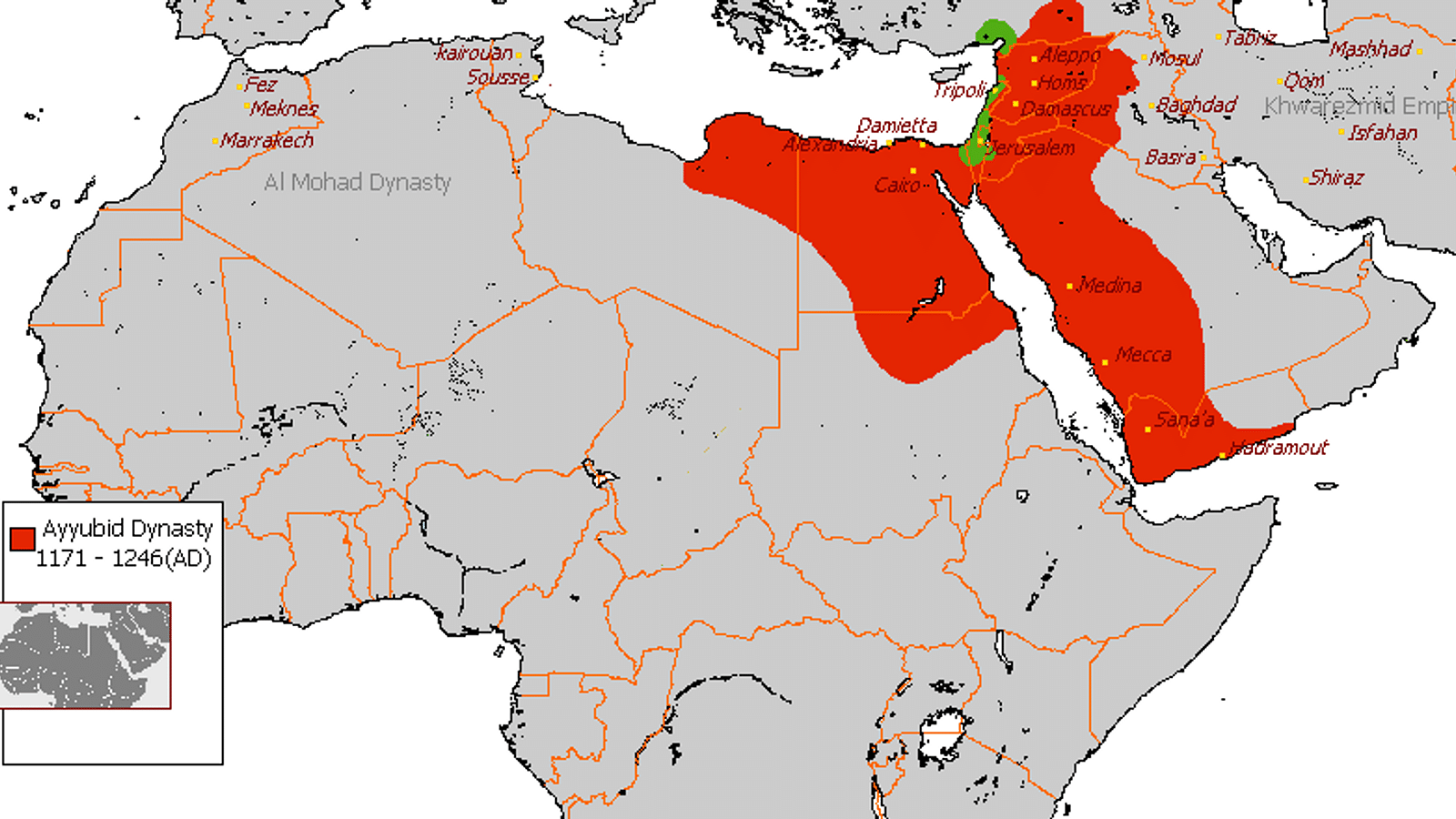 The Sixth Crusade Map
