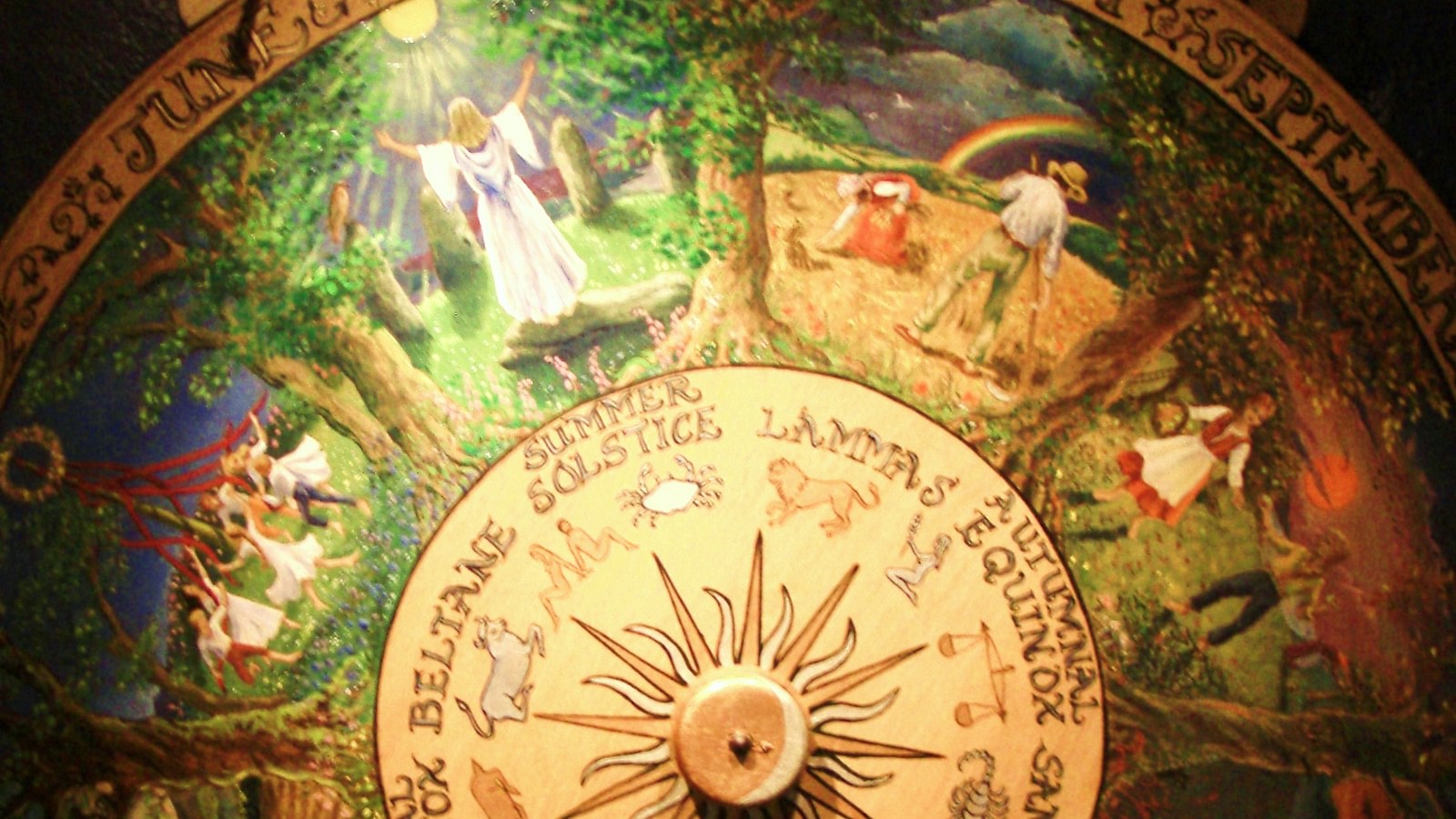 Ancient Sumerian Sacred Wheel