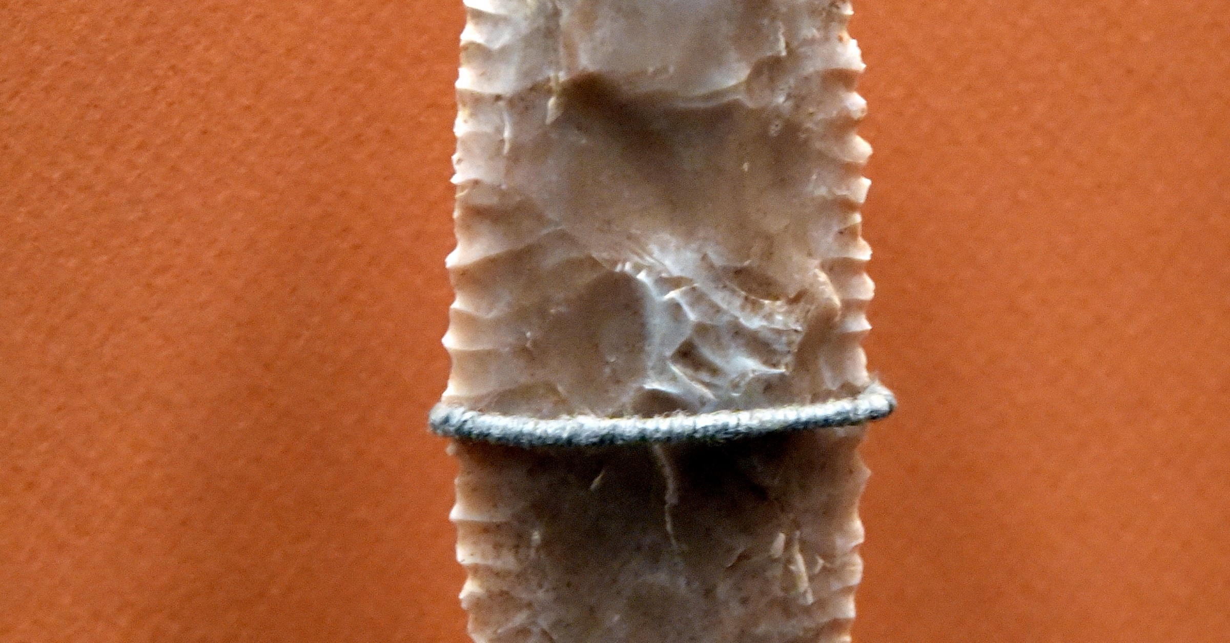 Neolithic Flint Dagger from Ba'ja - World History Encyclopedia
