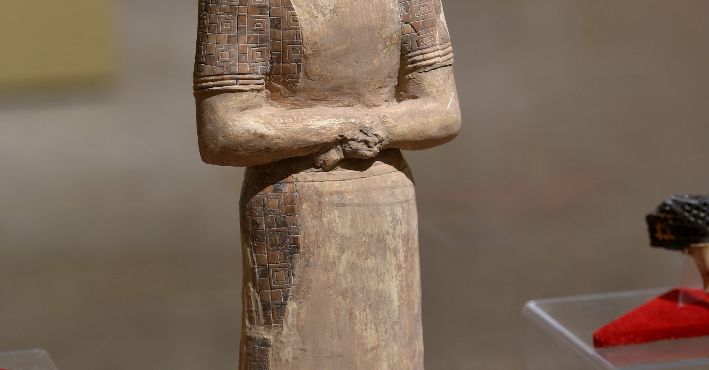 Ivory Statue from Nimrud at the Iraq Museum - World History Encyclopedia