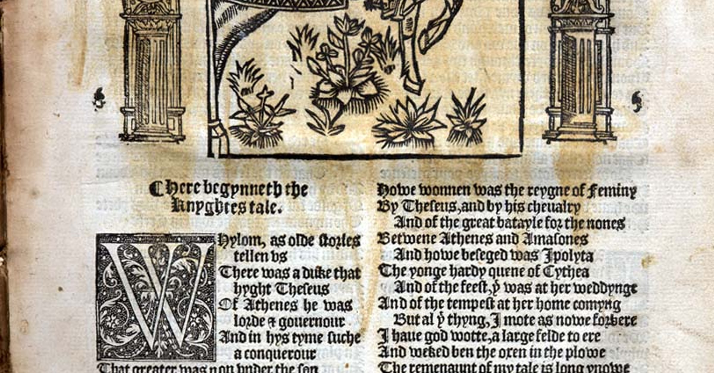 Illustration of The Knight's Tale by Geoffrey Chaucer - World History ...