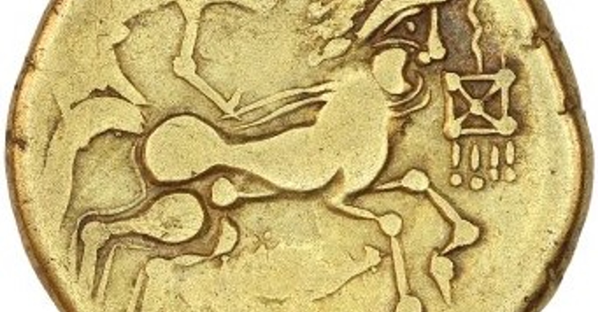 Gallic Coin with Charioteer - World History Encyclopedia