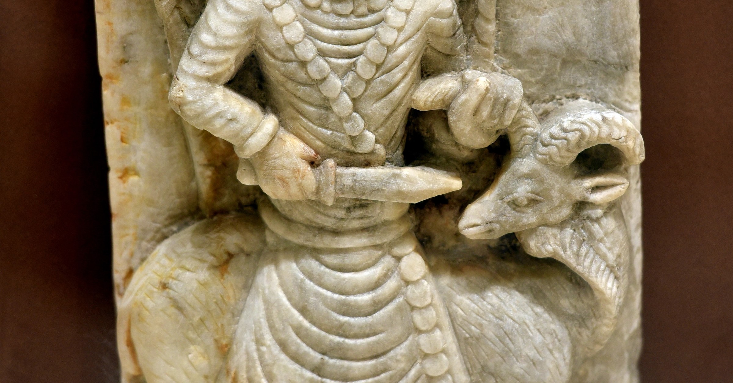 God and Goat from Hatra - World History Encyclopedia