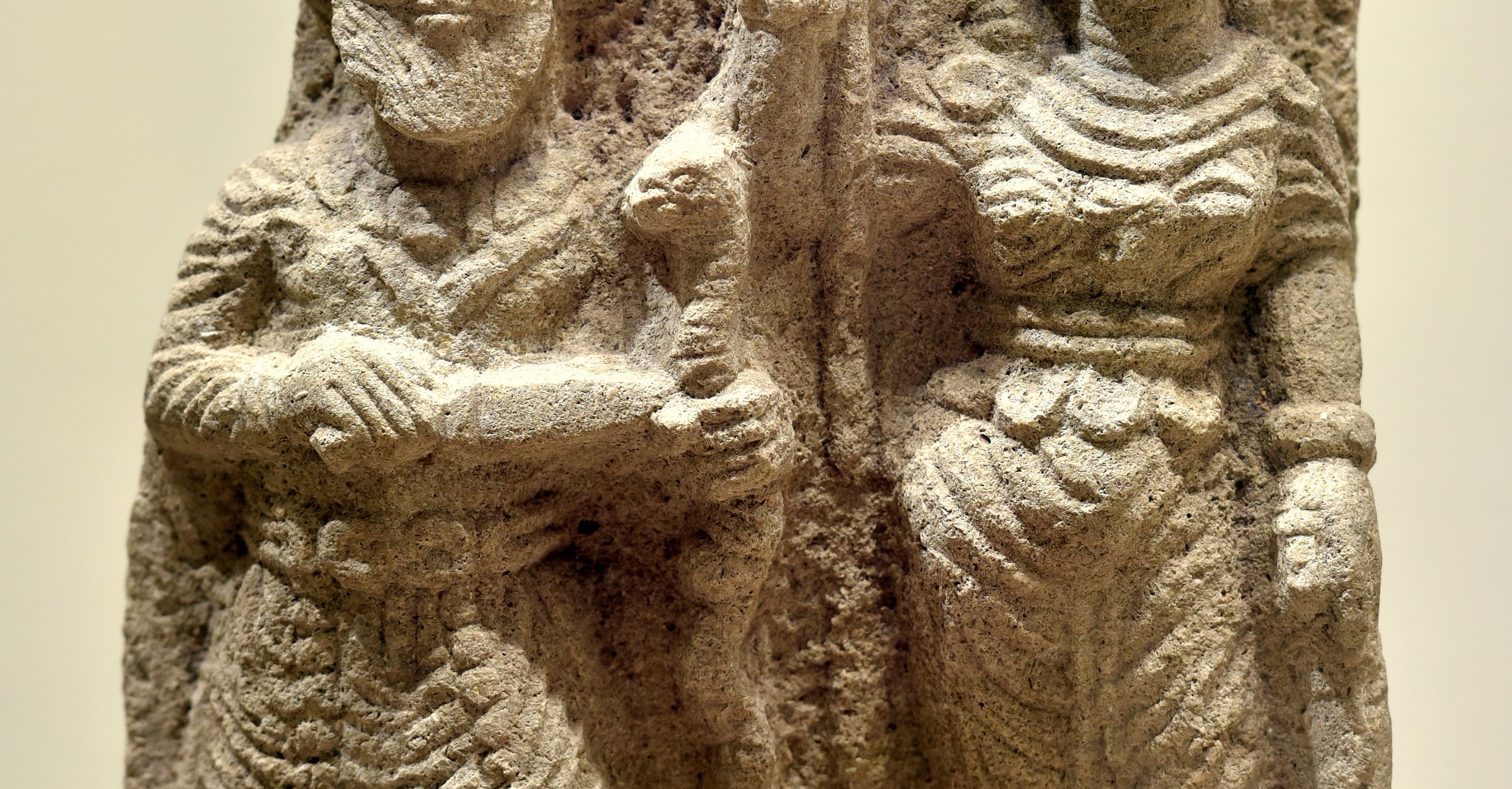 Goddess Al-Lat and an Elderly God from Hatra - World History Encyclopedia
