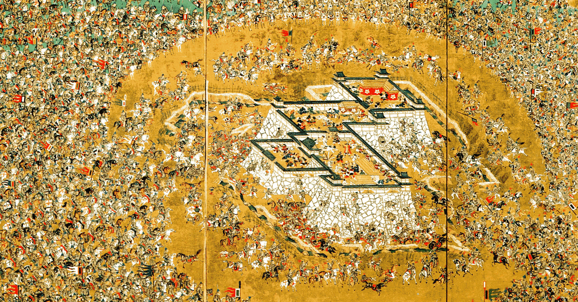 Korean & Chinese Forces Attacking the Japanese Fort of Ulsan - World ...