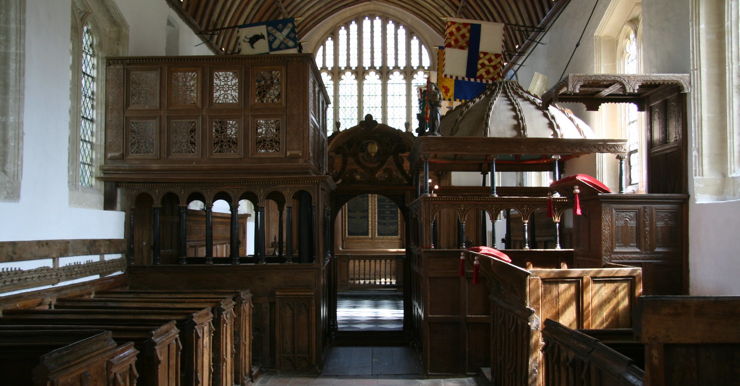 Rycote Chapel Interior - World History Encyclopedia