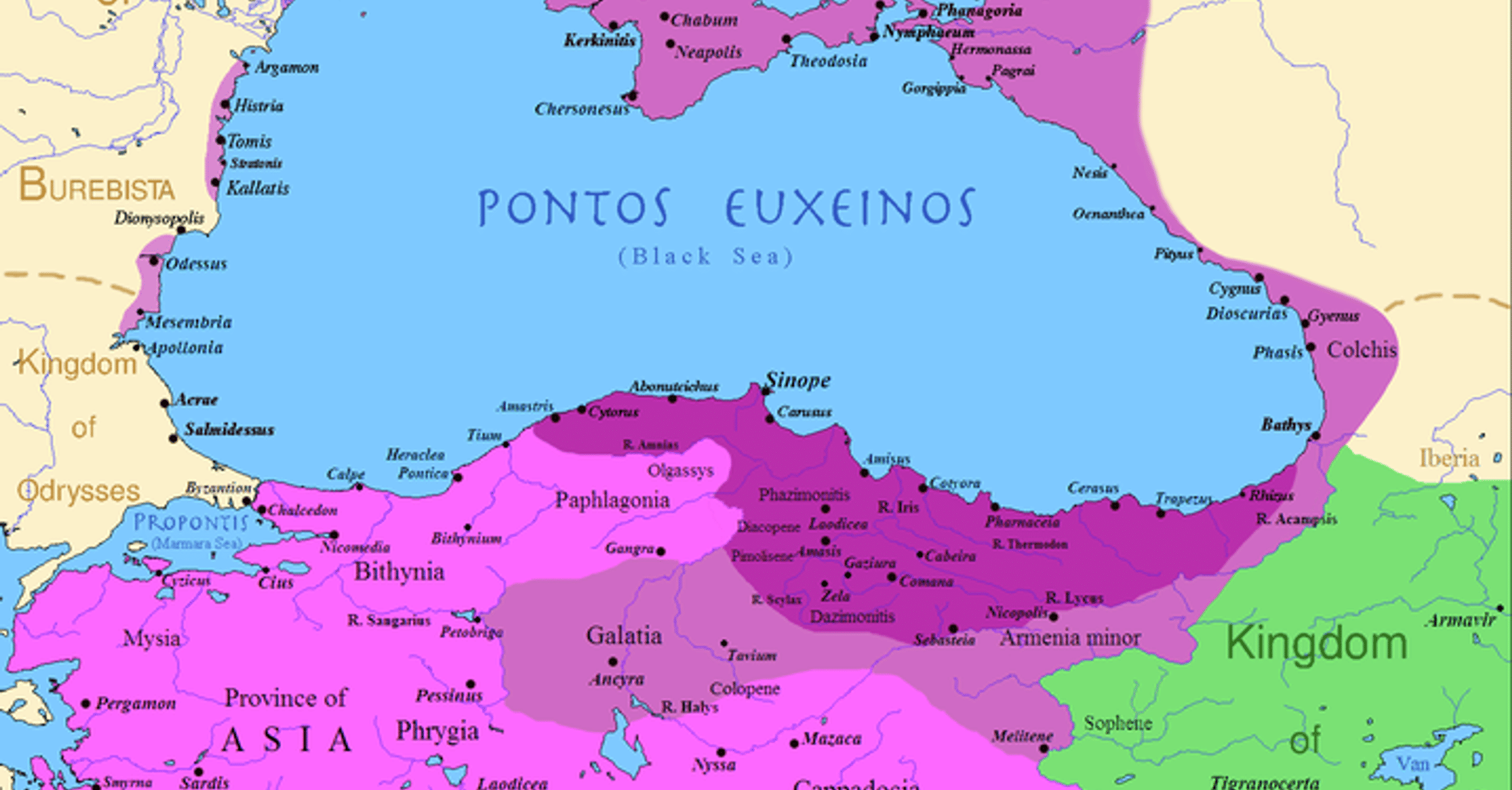 The Kingdom of Pontus - World History Encyclopedia