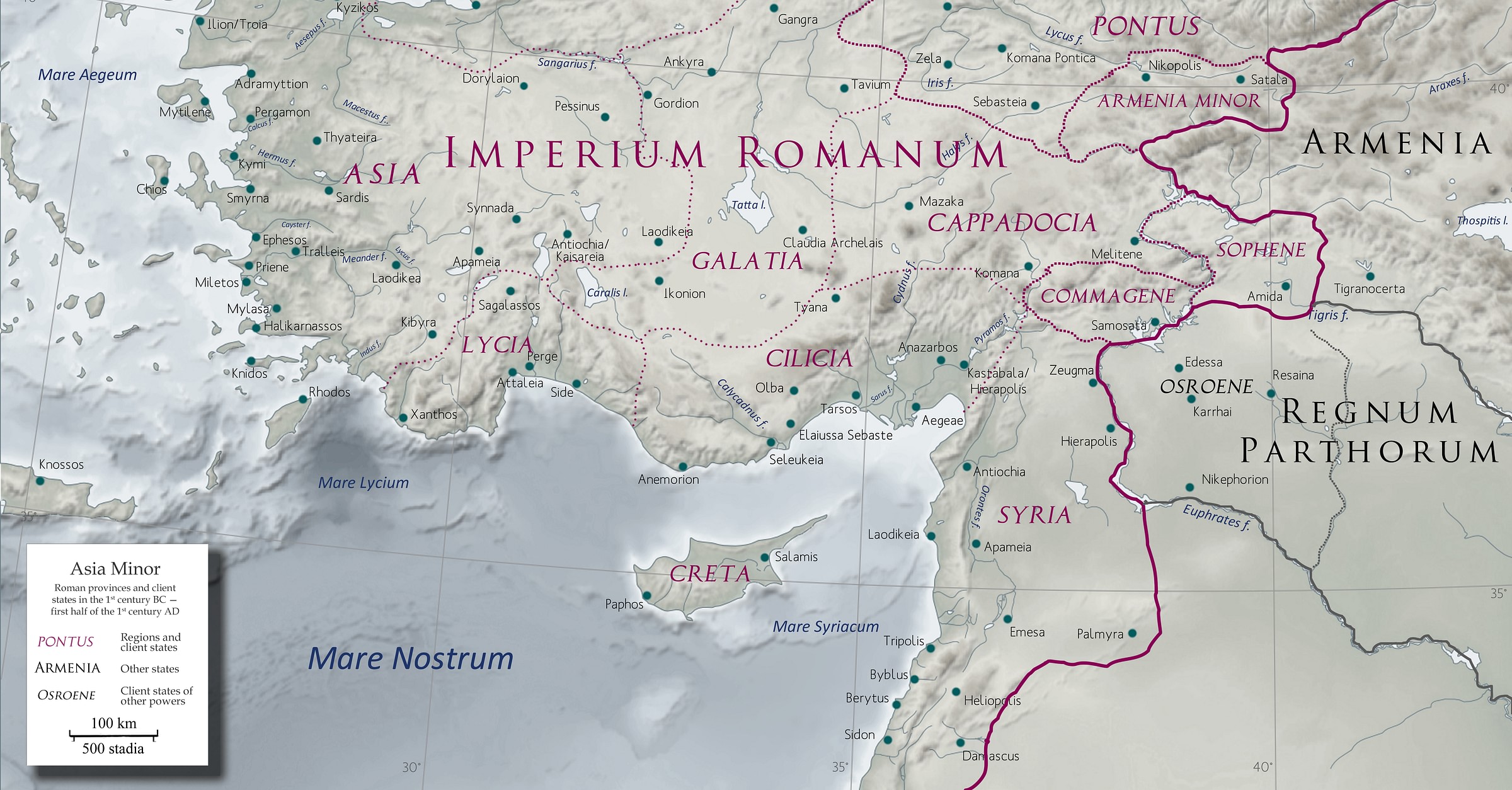Asia Minor in the Early 1st Century CE - World History Encyclopedia