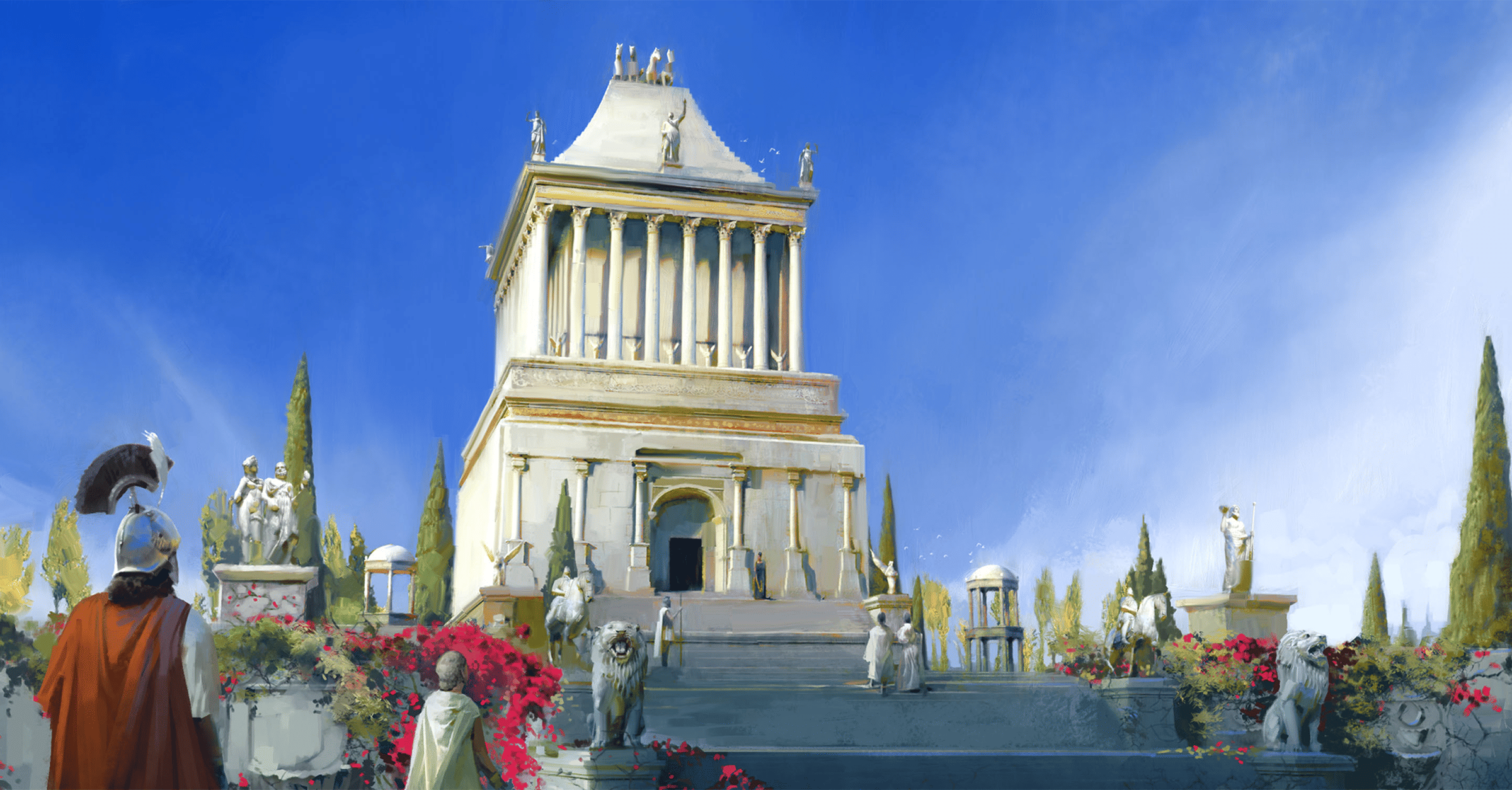 Mausoleo de Halicarnaso - Enciclopedia de la Historia del Mundo