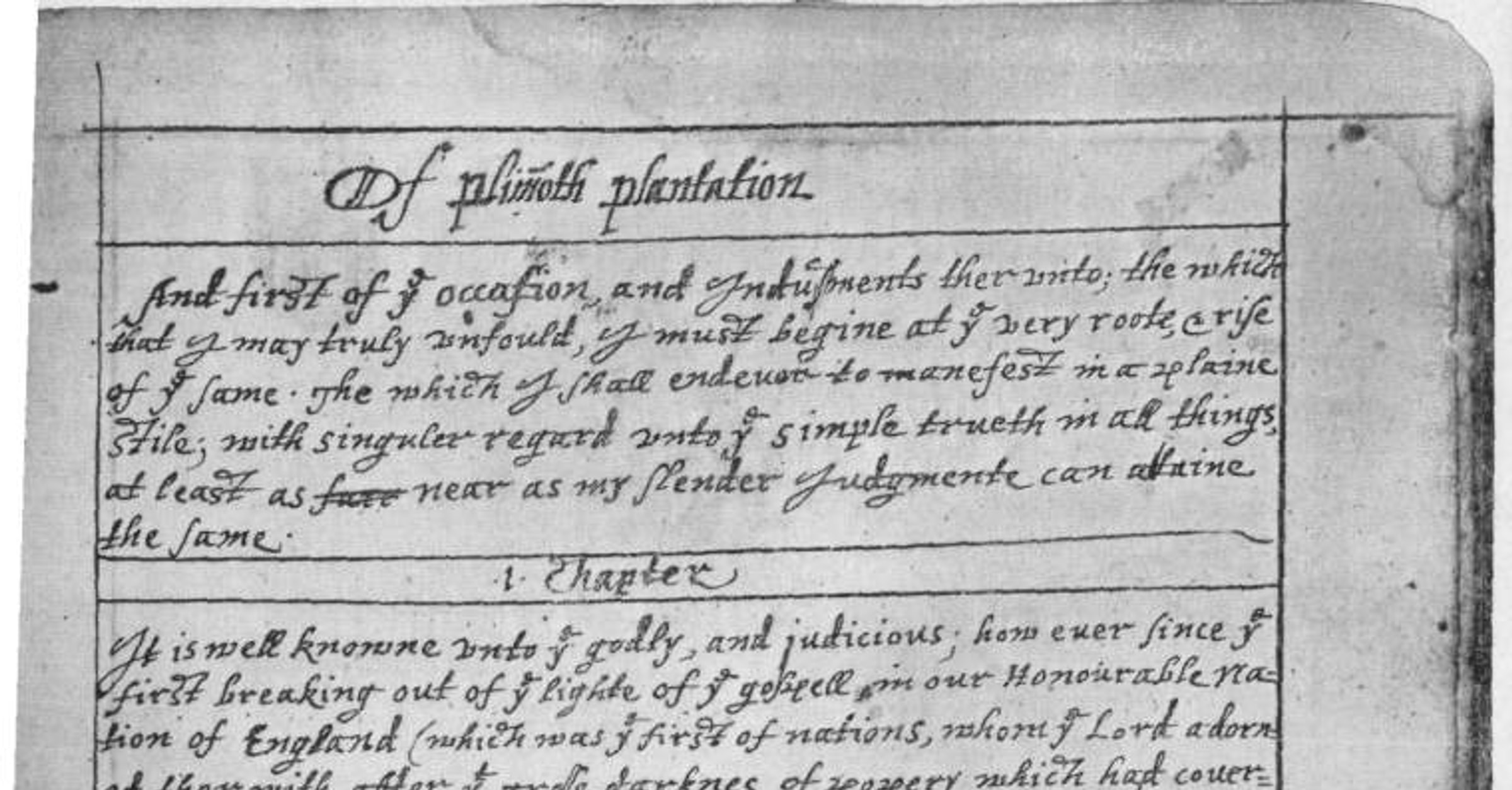 Of Plymouth Plantation: Brief Summary & History - World History ...