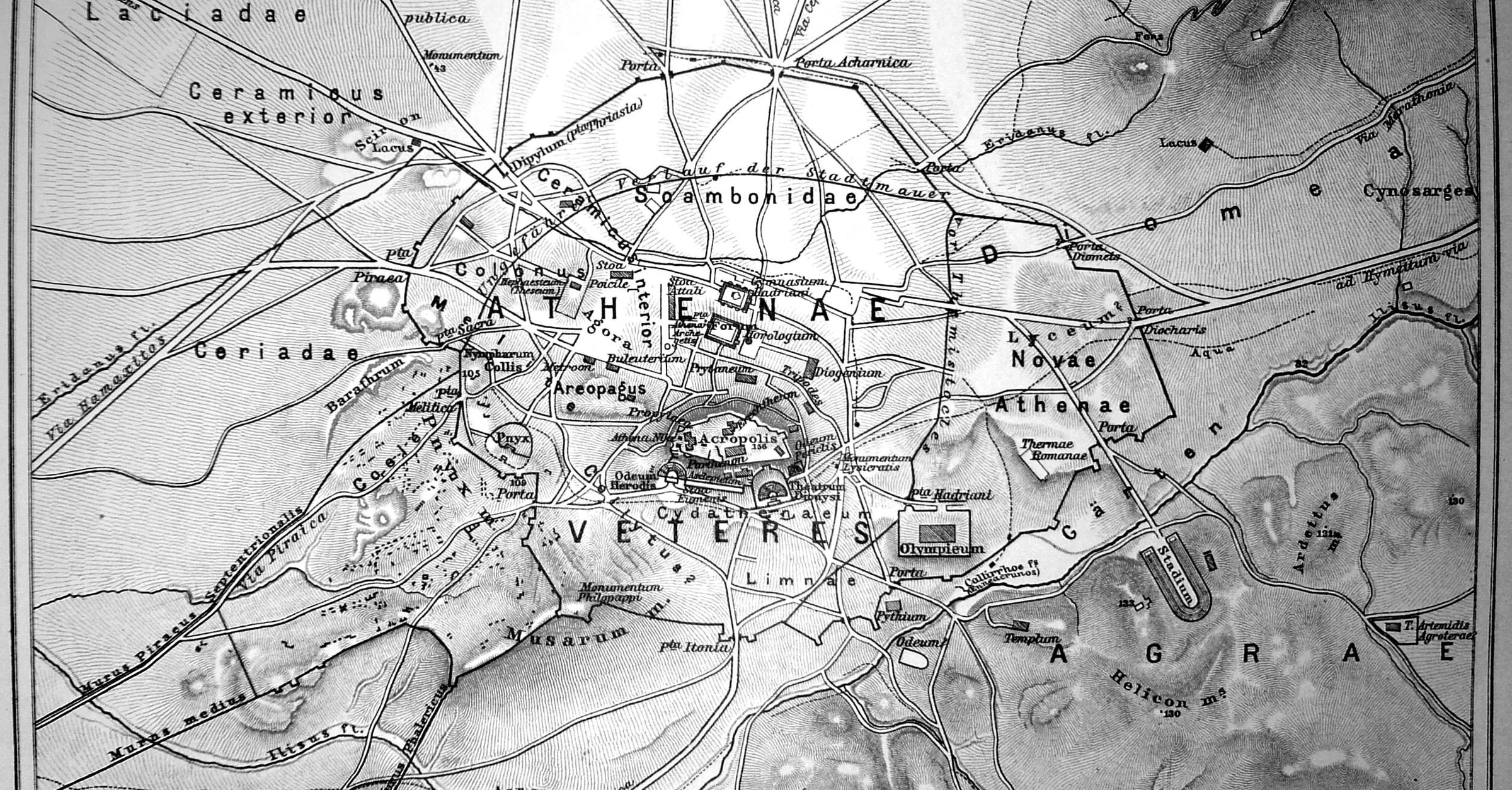 Map of Ancient Athens - World History Encyclopedia