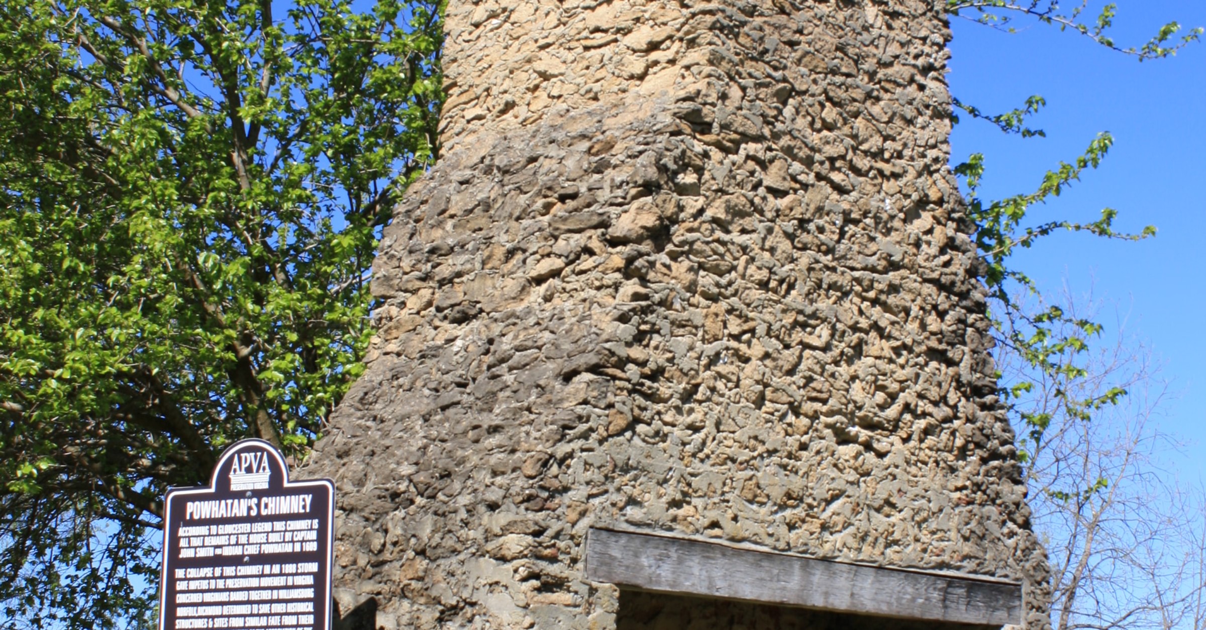 Powhatan's Chimney - World History Encyclopedia