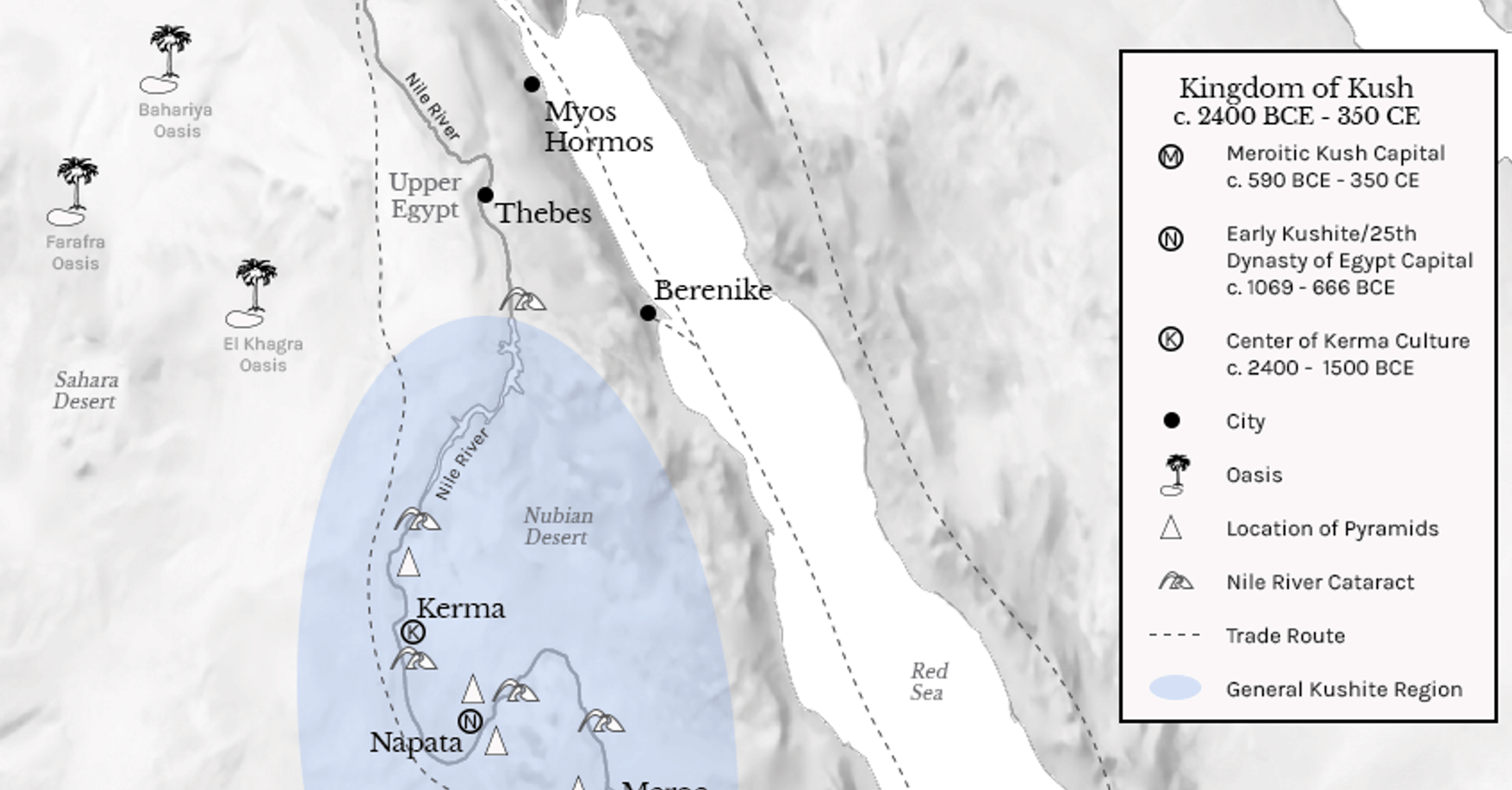 Map Of Ancient Kush Ancient Africa Kingdoms The Ancient Kush Site