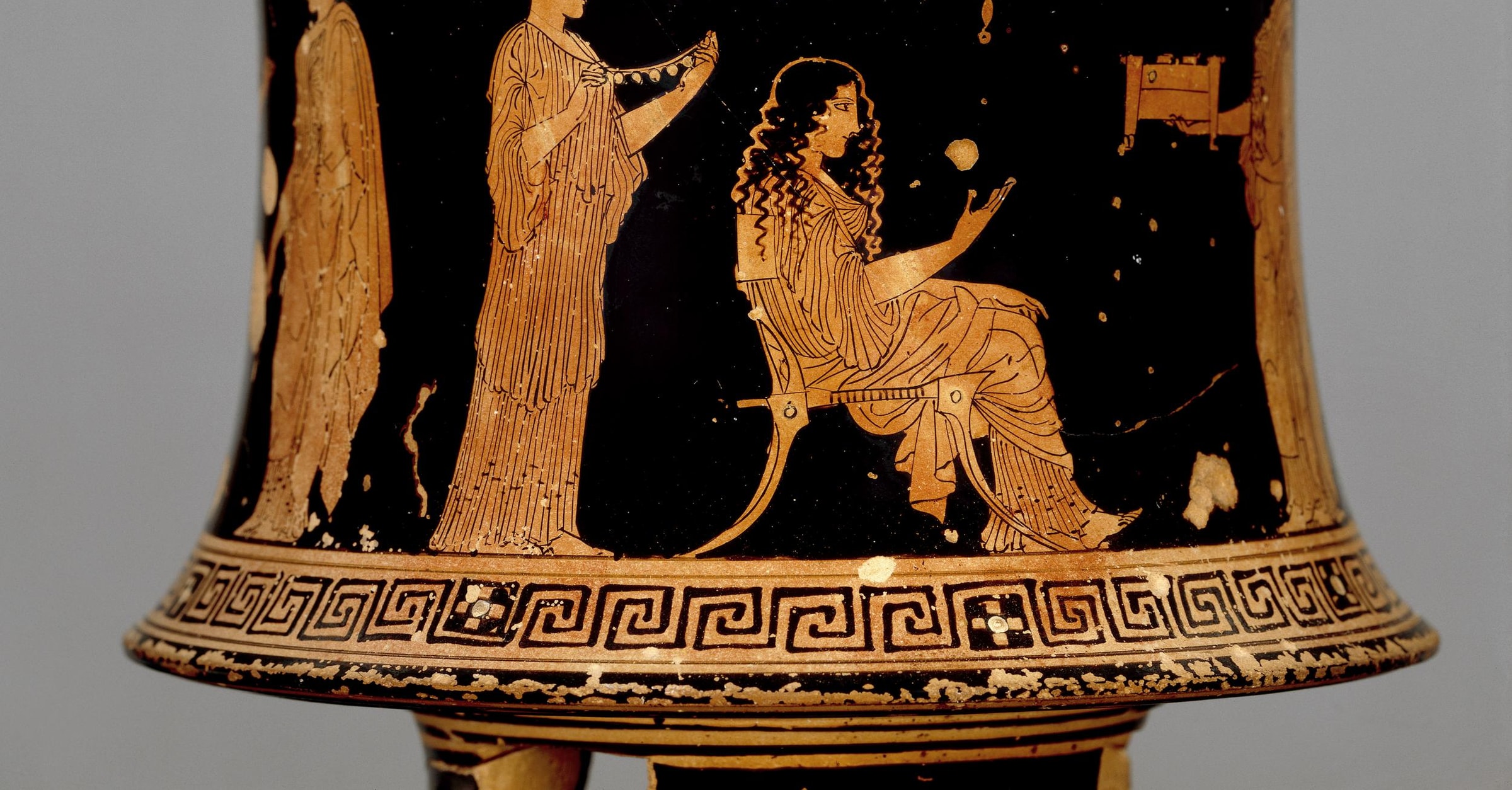 Greek Vase Depicting Wedding Preparations - World History Encyclopedia