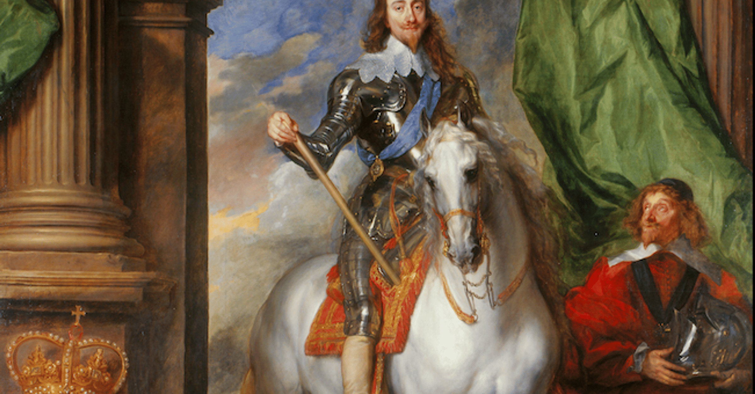 Charles I on Horseback by Anthony Van Dyck - World History Encyclopedia