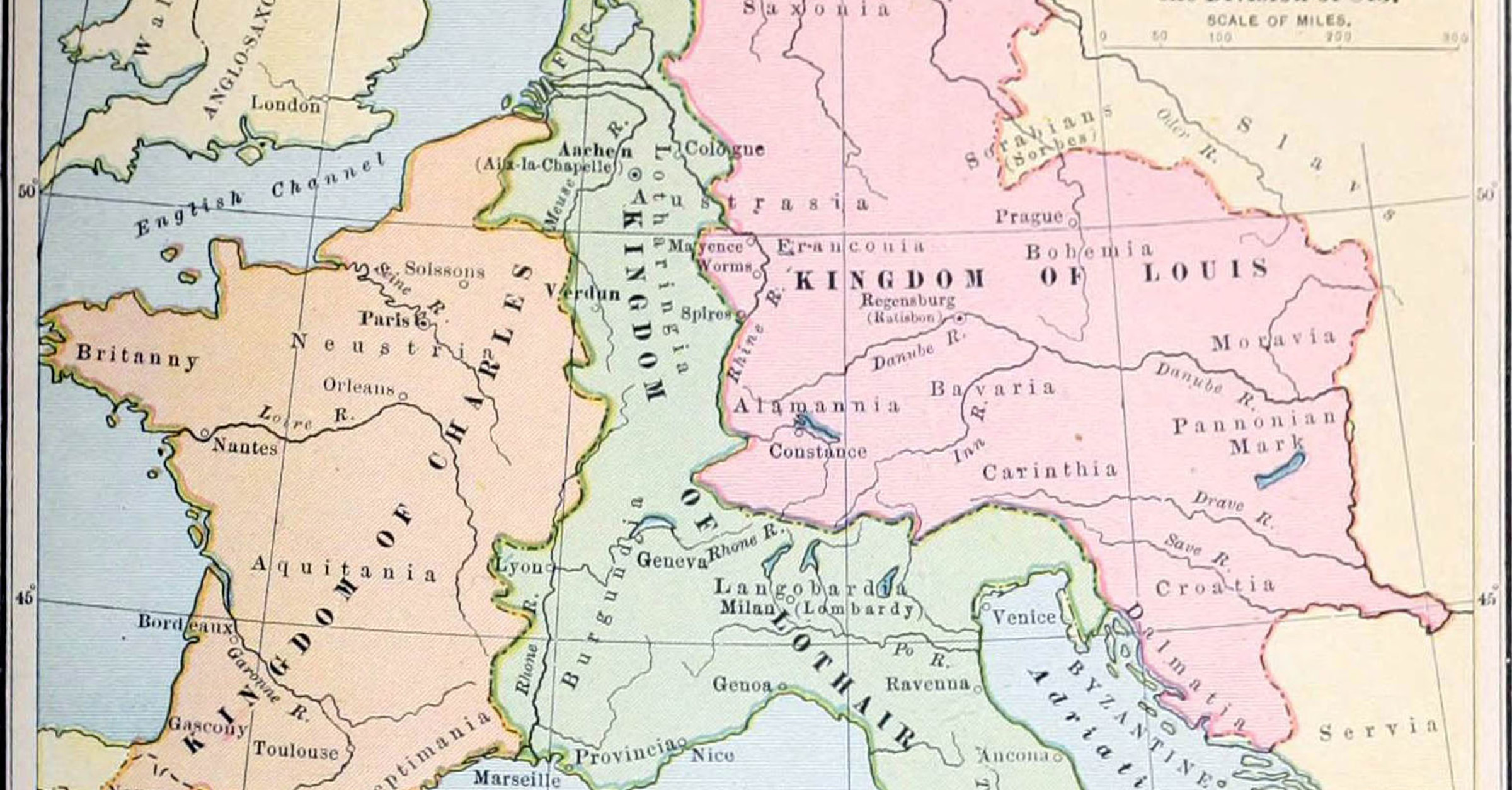 Division of the Carolingian Empire - World History Encyclopedia