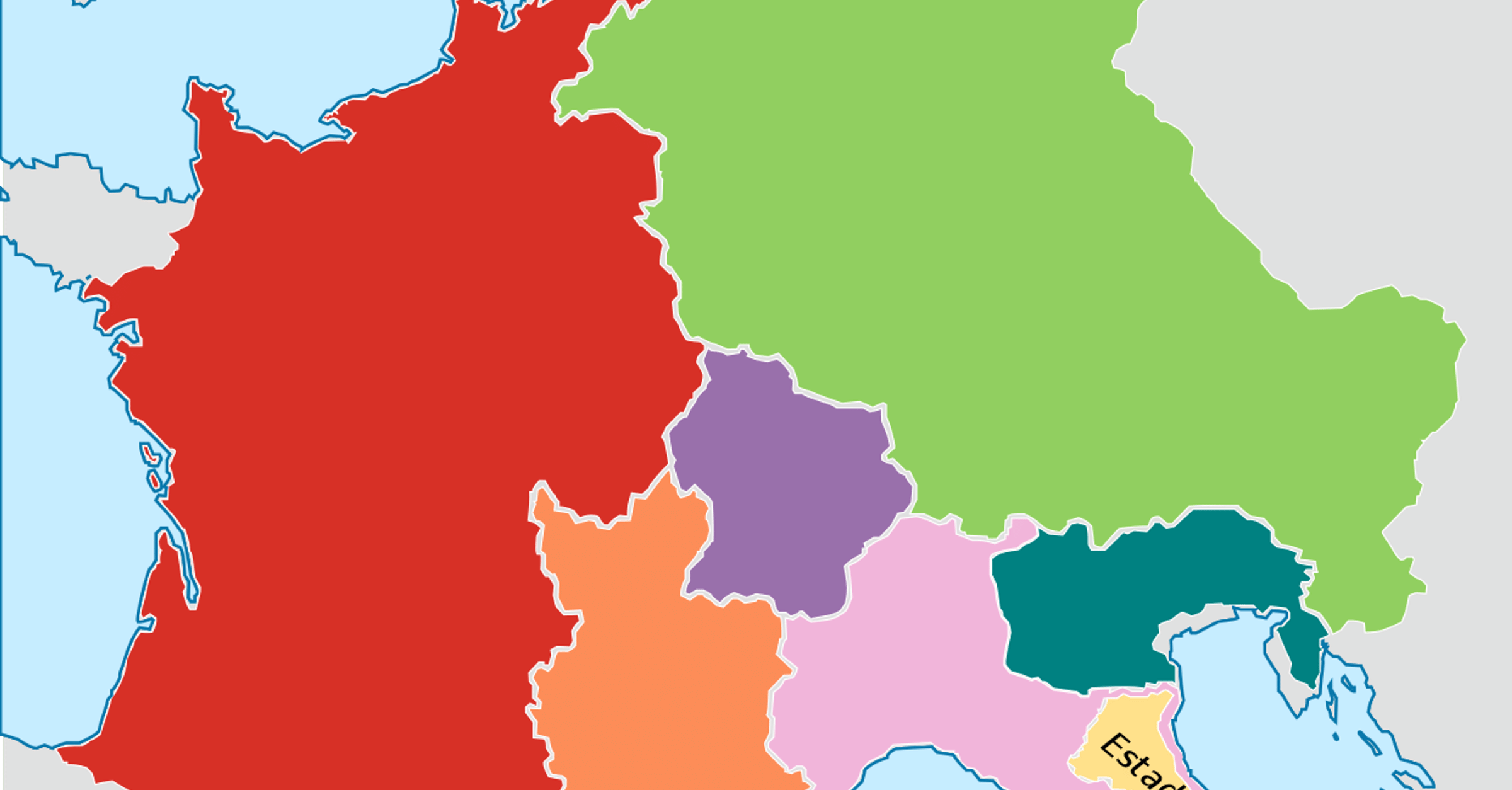 Division of the Carolingian Empire in 898 - World History Encyclopedia