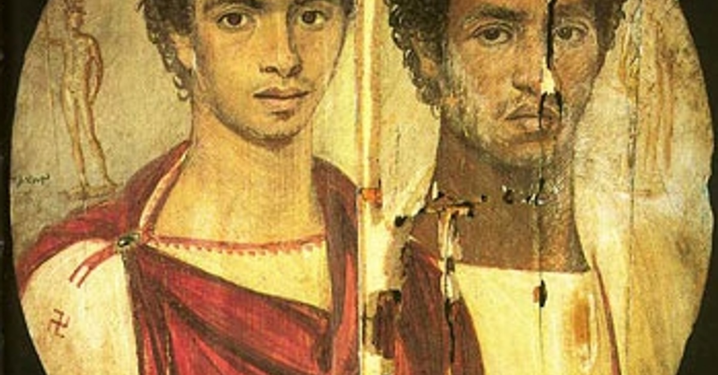 Tondo of the Two Brothers - World History Encyclopedia
