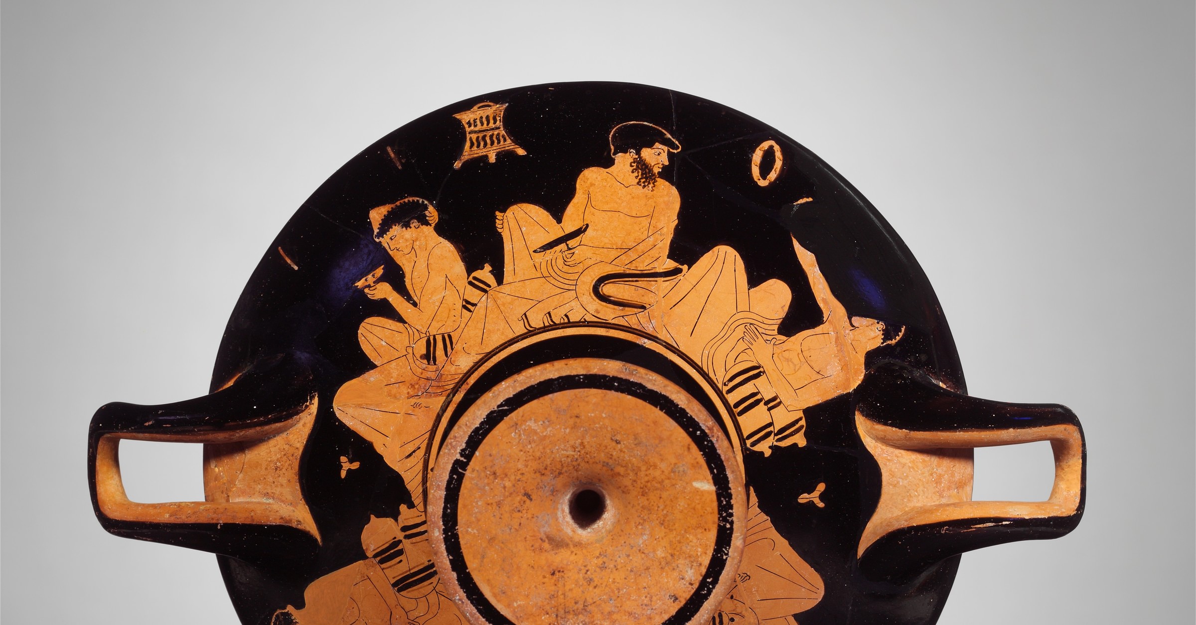 Kylix with Symposium Scene - World History Encyclopedia