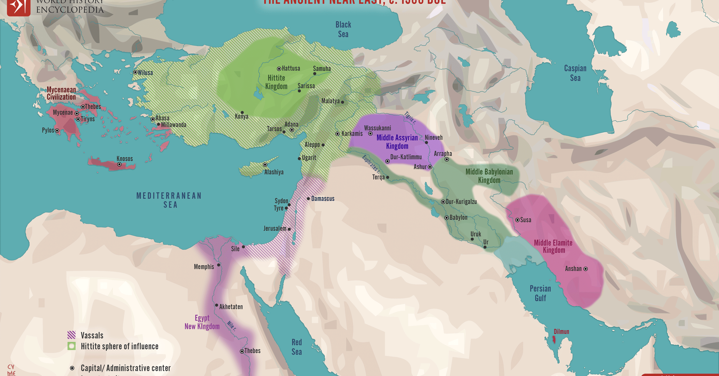 The Ancient Near East, c. 1300 BCE: On the Eve of Collapse: Power and ...