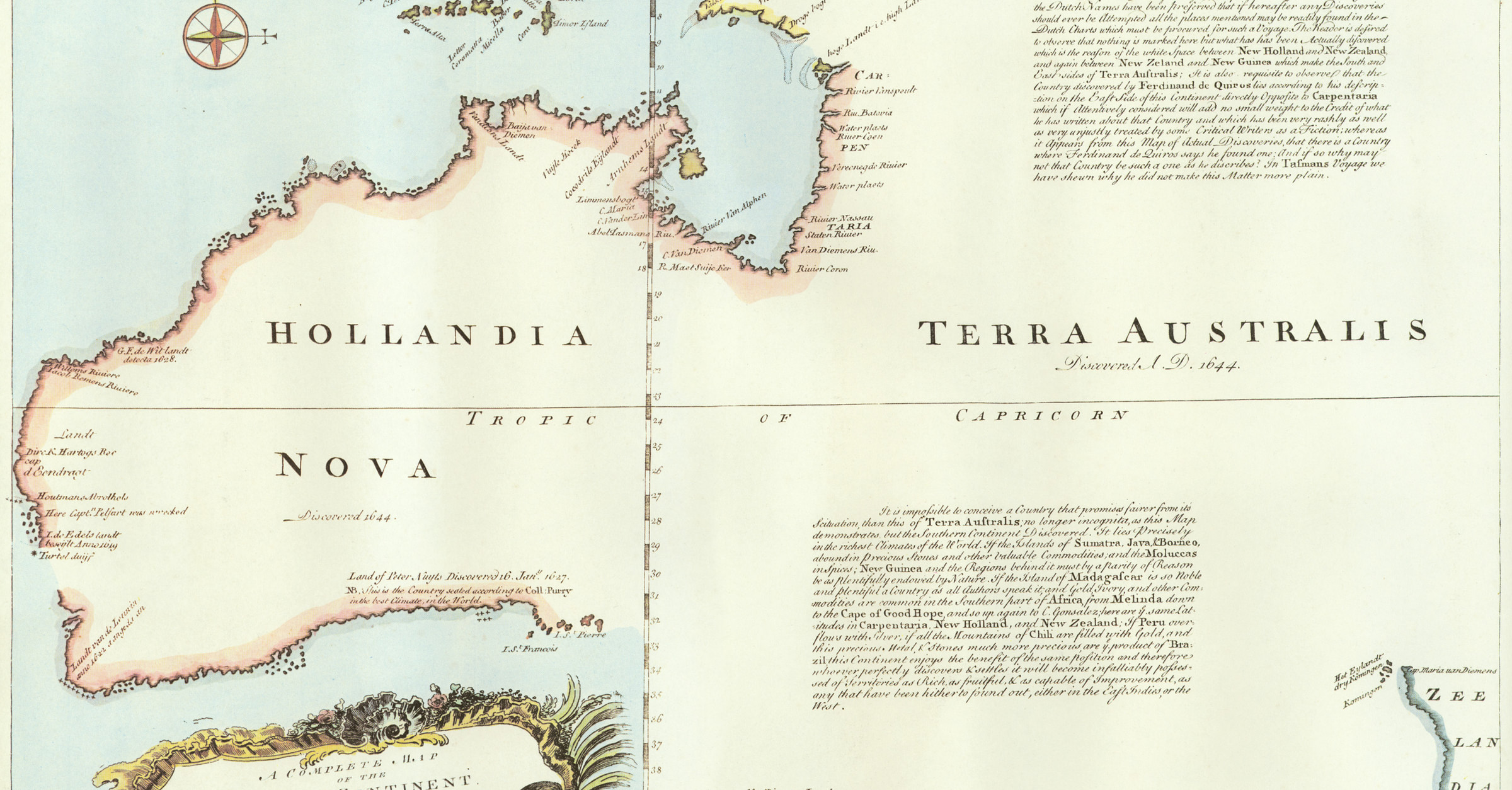 A Map of the Southern Continent - World History Encyclopedia