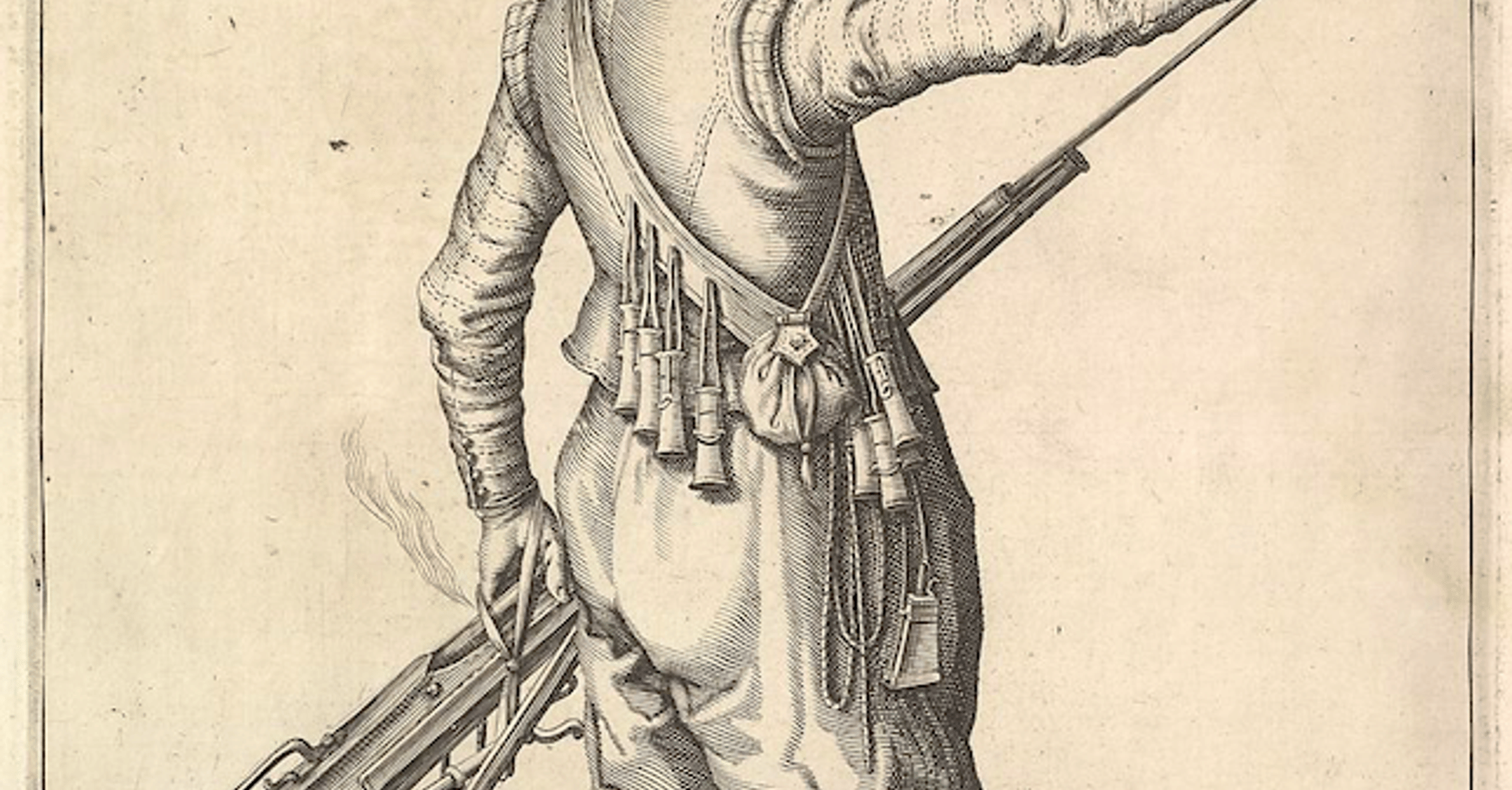 17th-century Musketeer Loading His Weapon - World History Encyclopedia
