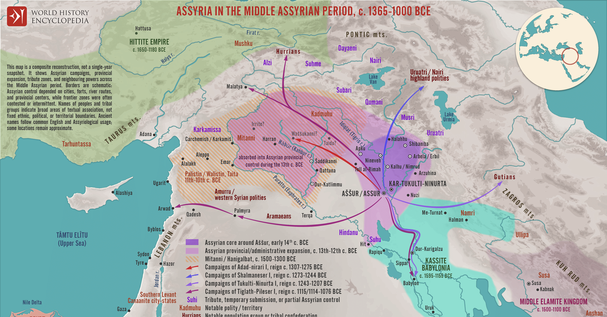 Kingdoms & Empires of Ancient Mesopotamia - World History Encyclopedia