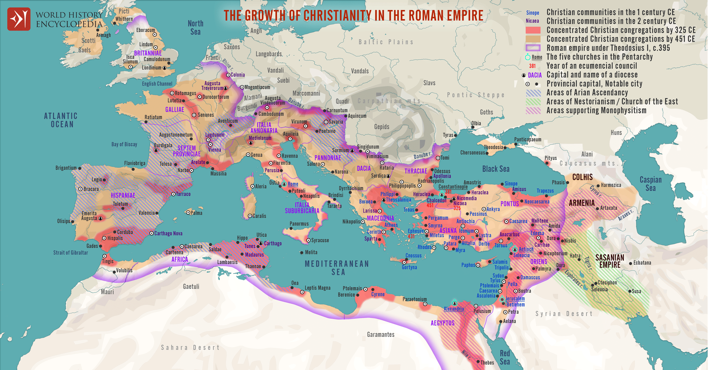 Rome's Response to the Spread of Christianity - World History Encyclopedia