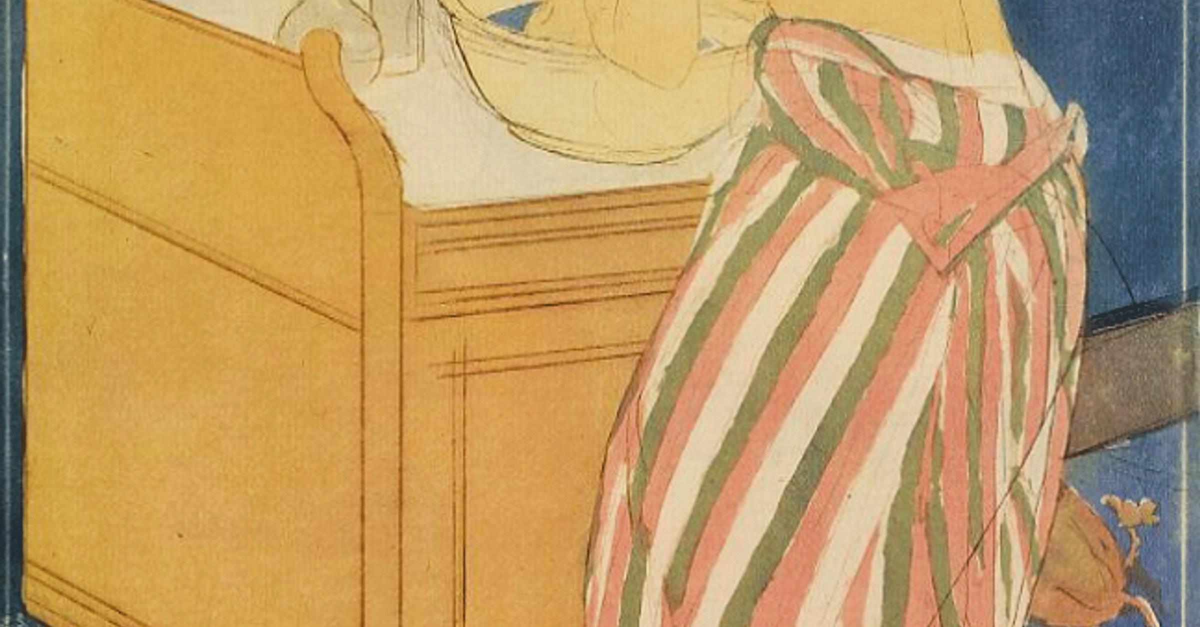 Woman Bathing by Cassatt - World History Encyclopedia
