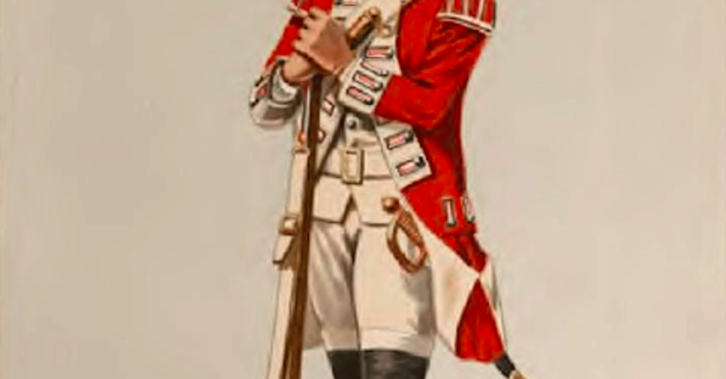 British Red Coat, 1767 - World History Encyclopedia