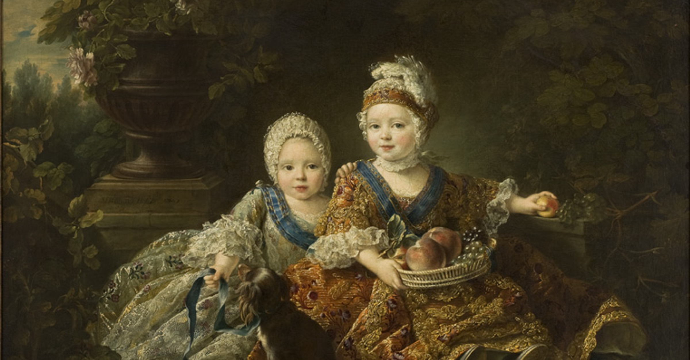 The Duke of Berry and the Count of Provence as Children - World History ...