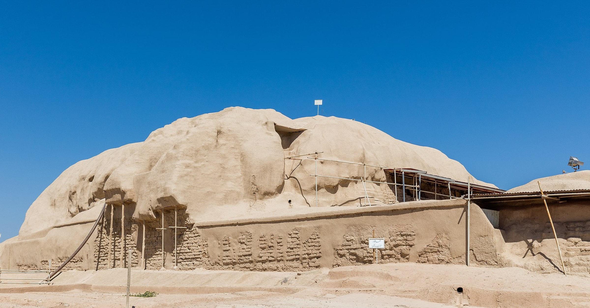 Ziggurat of Tepe Sialk, Iran - World History Encyclopedia
