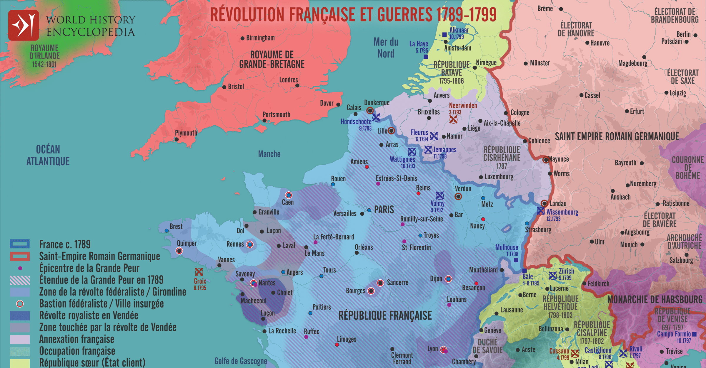 Guerres Révolutionnaires - Encyclopédie de l'Histoire du Monde
