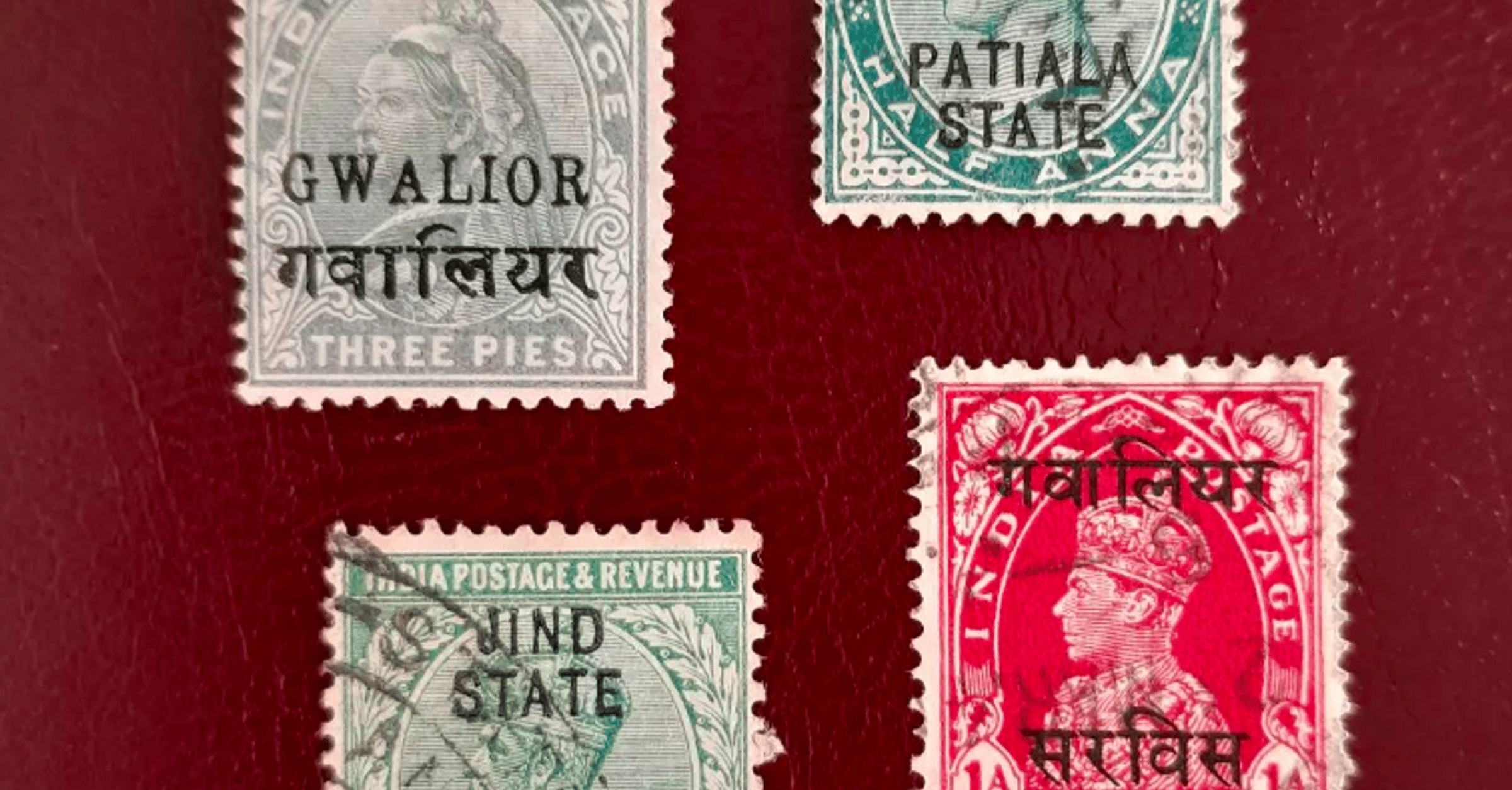 Indian Princely States Postage Stamps - World History Encyclopedia