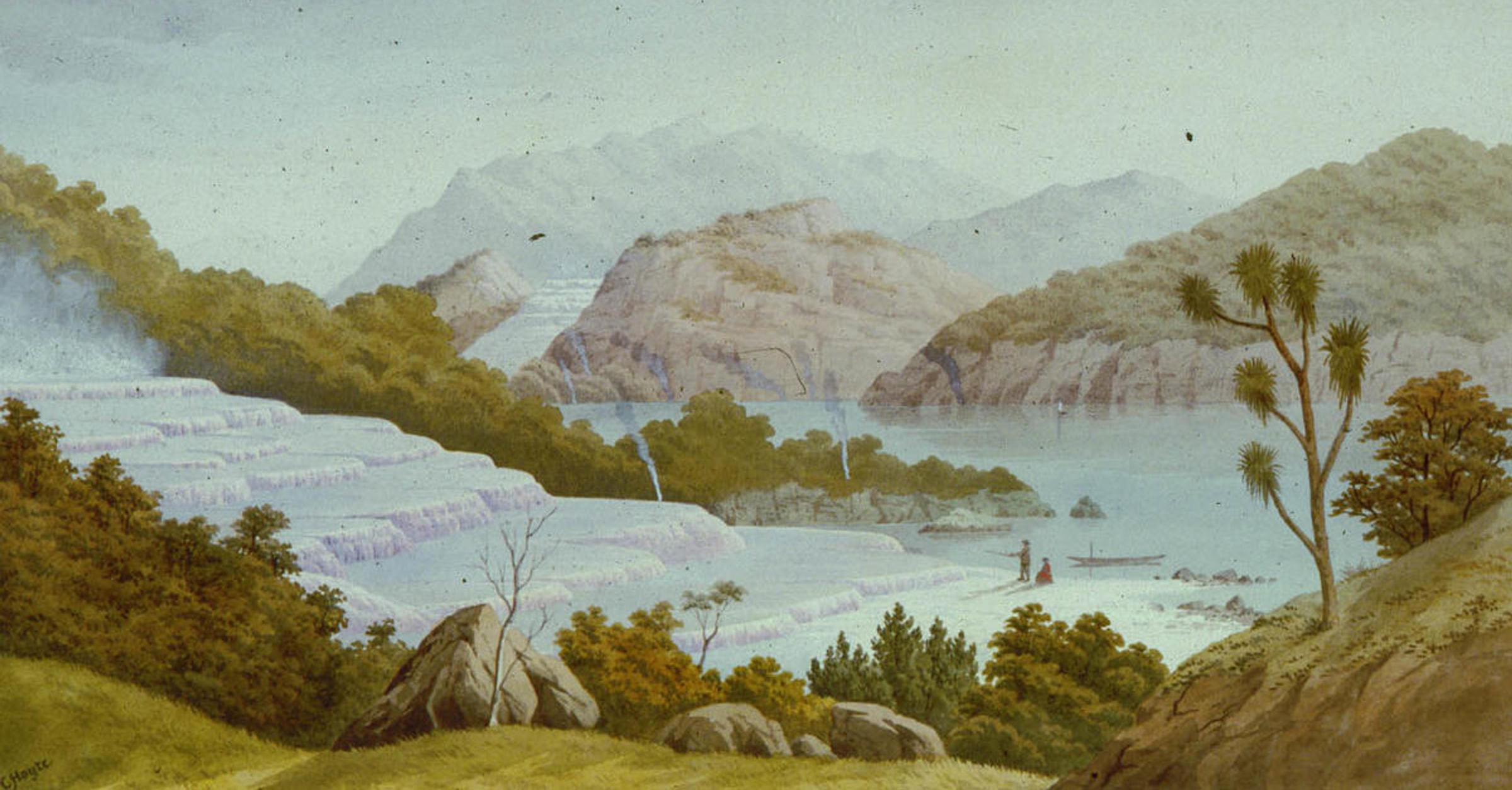 Pink and White Terraces of New Zealand - World History Encyclopedia