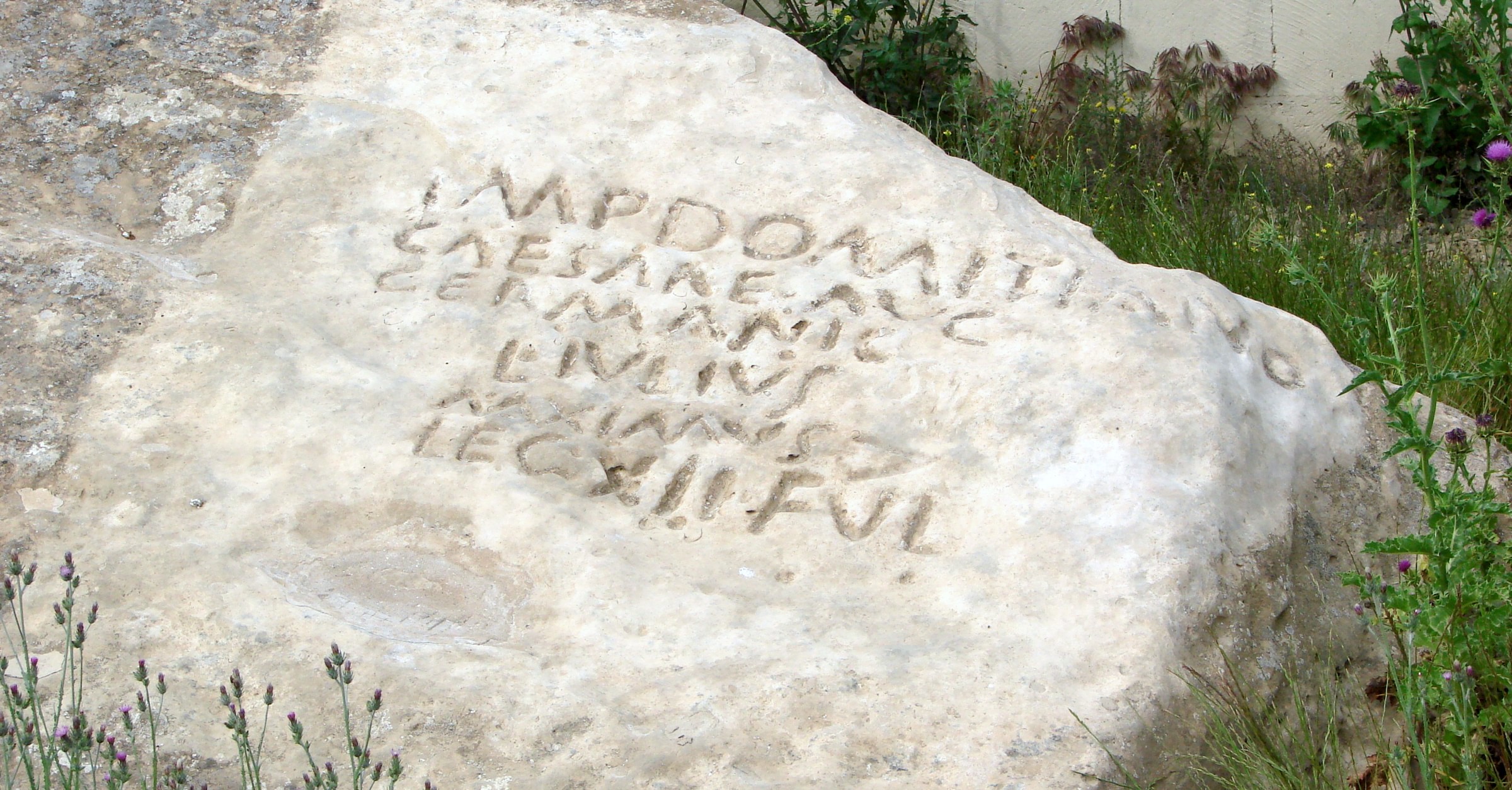 Inscription by Legio XII Fulminata - World History Encyclopedia
