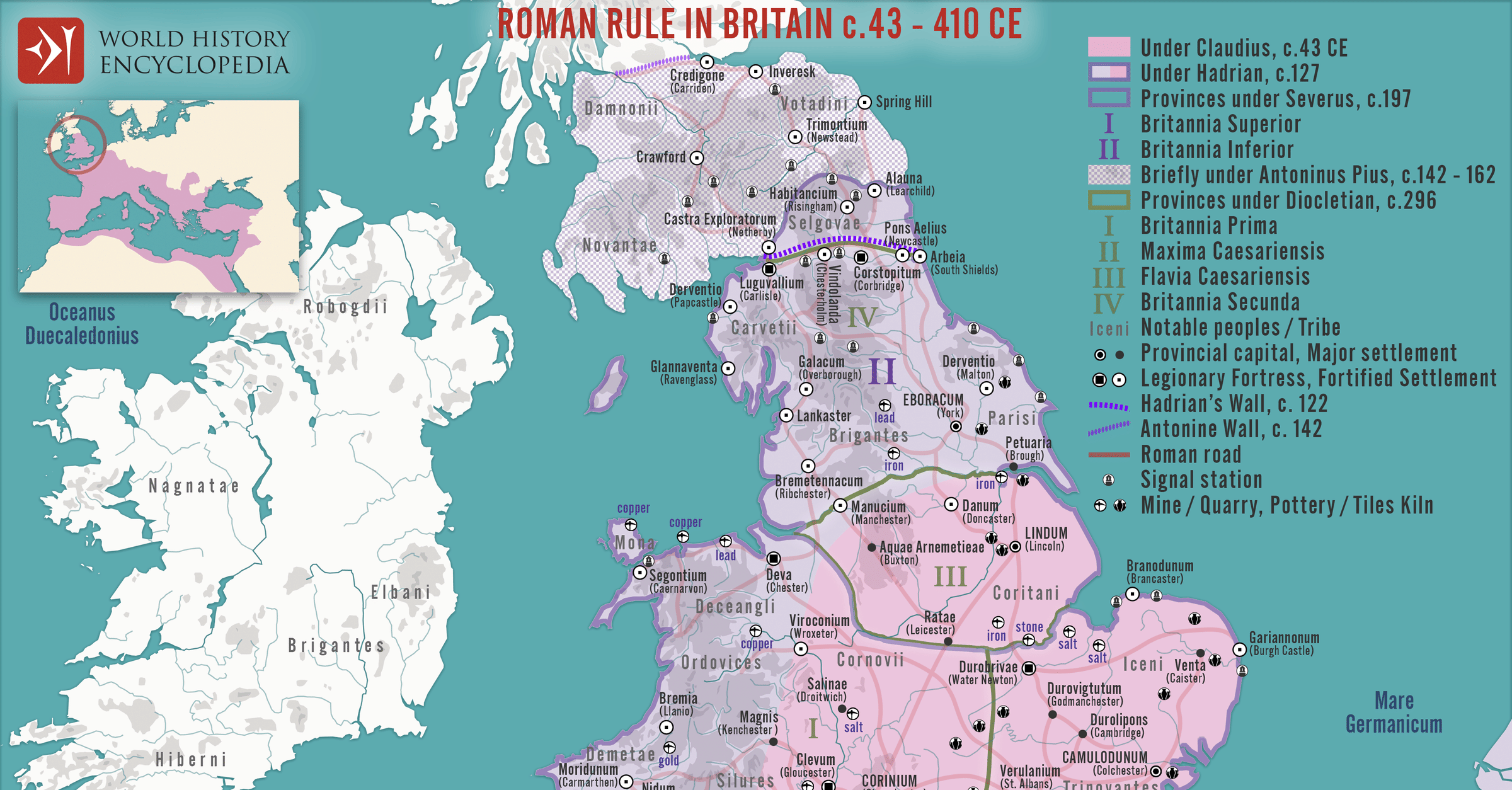 Timeline: Roman Britain