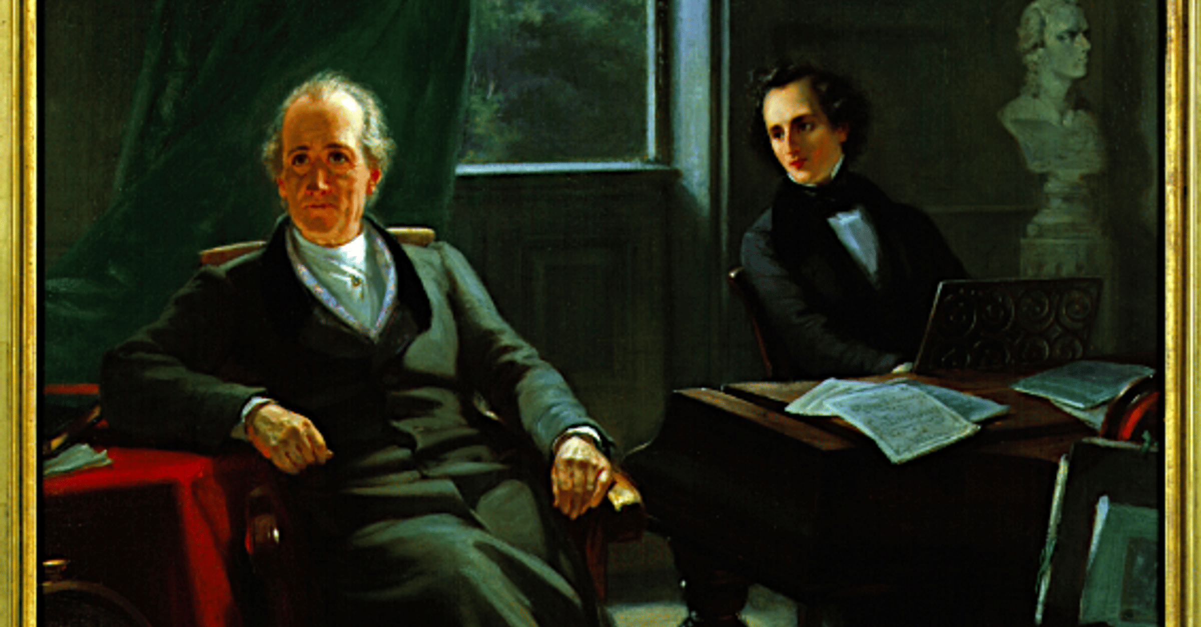 Mendelssohn Plays to Goethe - World History Encyclopedia