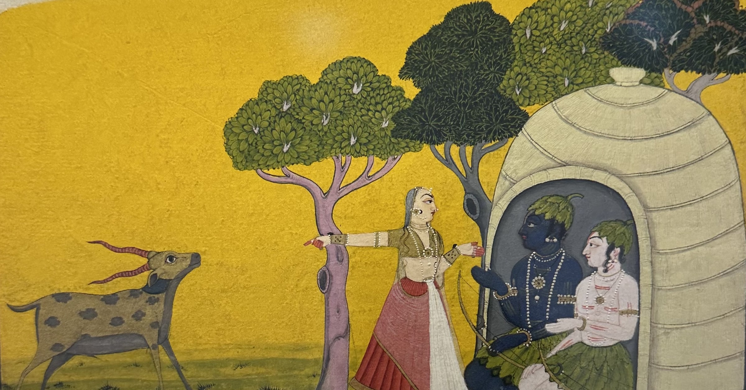 Maricha Appears as a Golden Deer to Sita - World History Encyclopedia