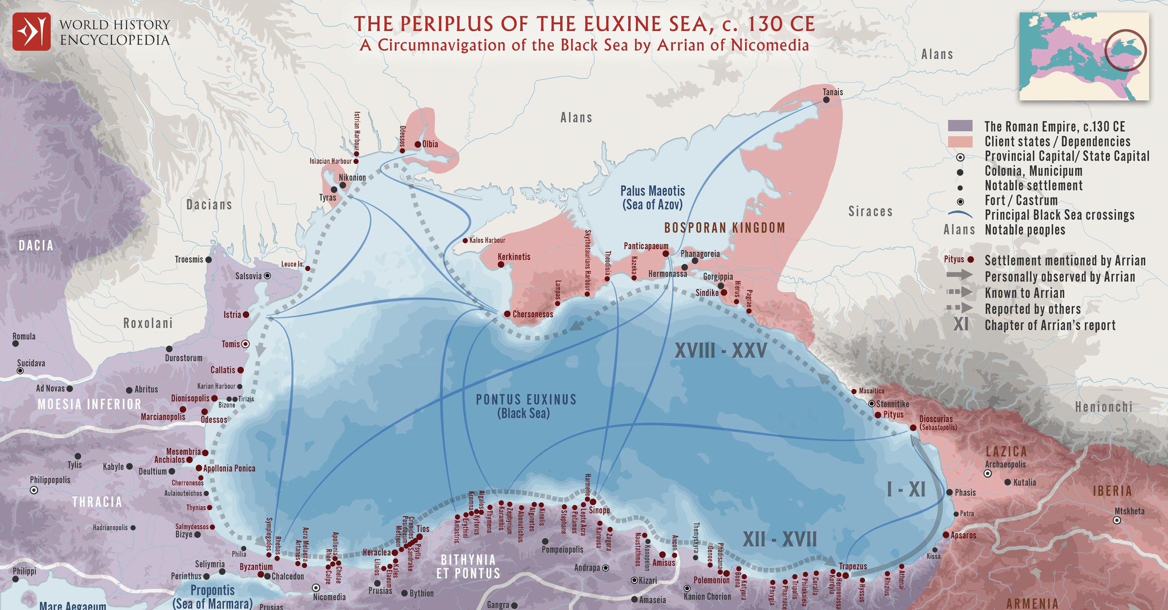 Periplus of the Euxine Sea - World History Encyclopedia